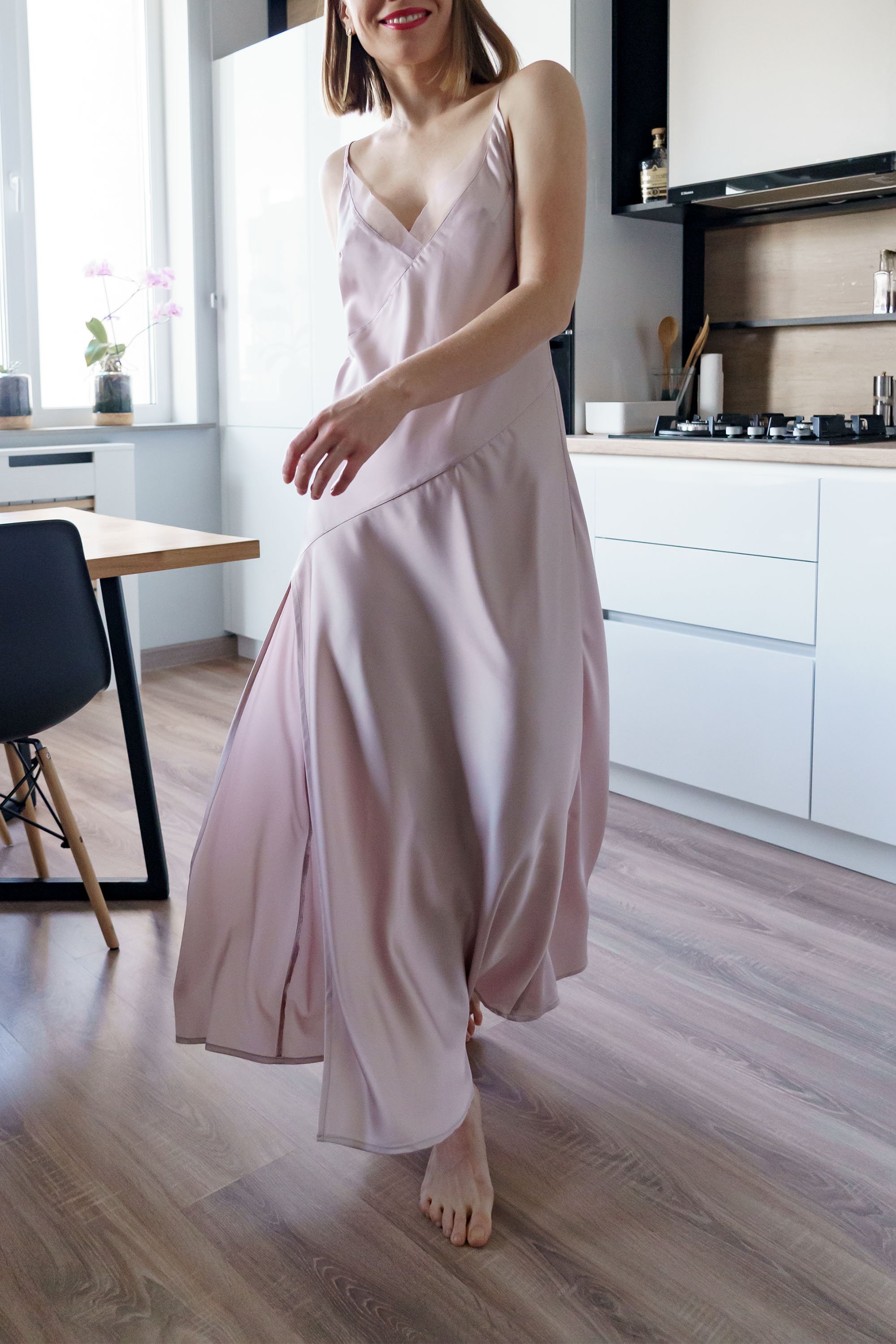 Negligee pattern. Sewing pattern PDF. Sizes XXS - L. Formats A4 A0 US ...