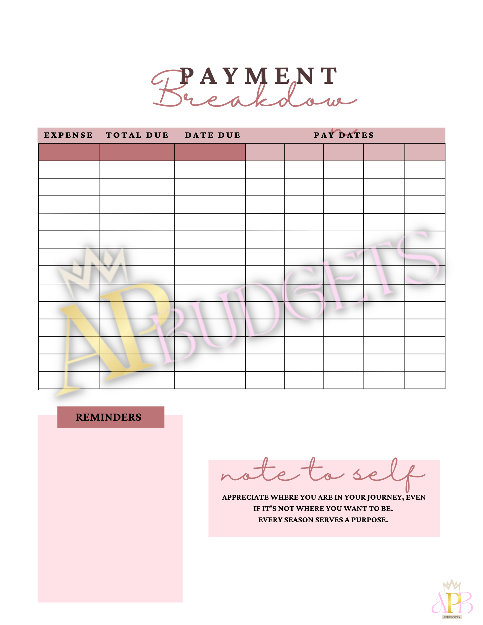 PAYMENT BREAKDOWN - Payhip