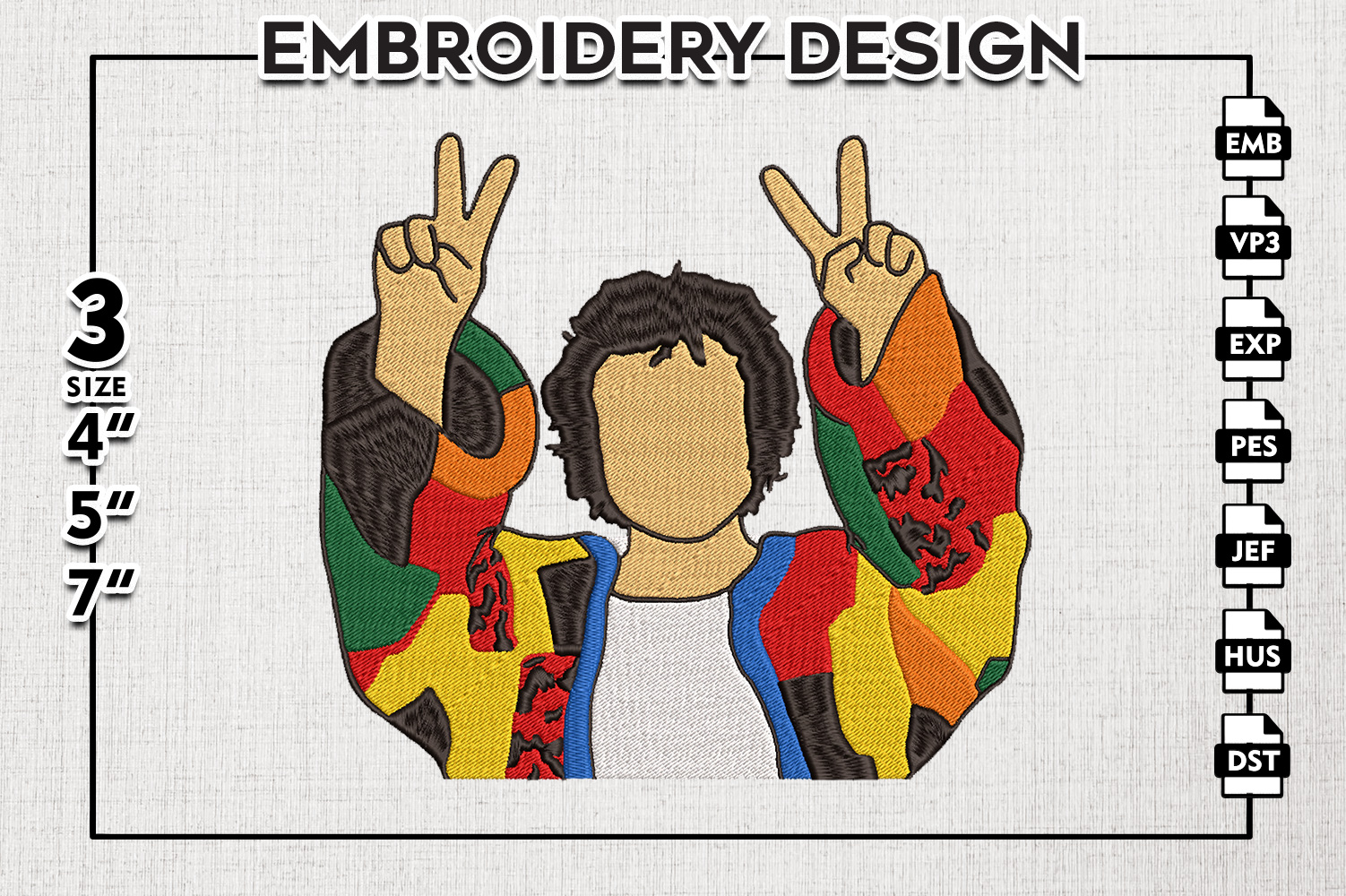 Harry Styles Machine Embroidery Design, Harry Styles Digital File ...