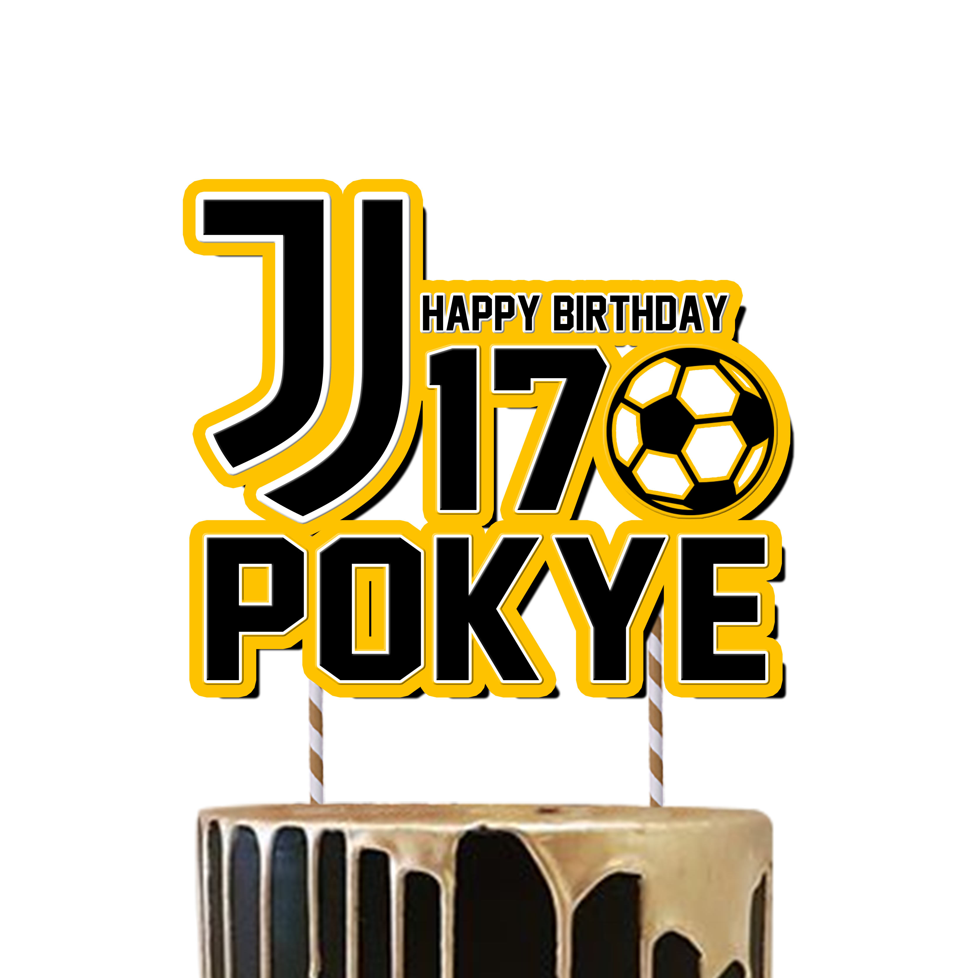 JUVENTUS CAKE TOPPER - Payhip