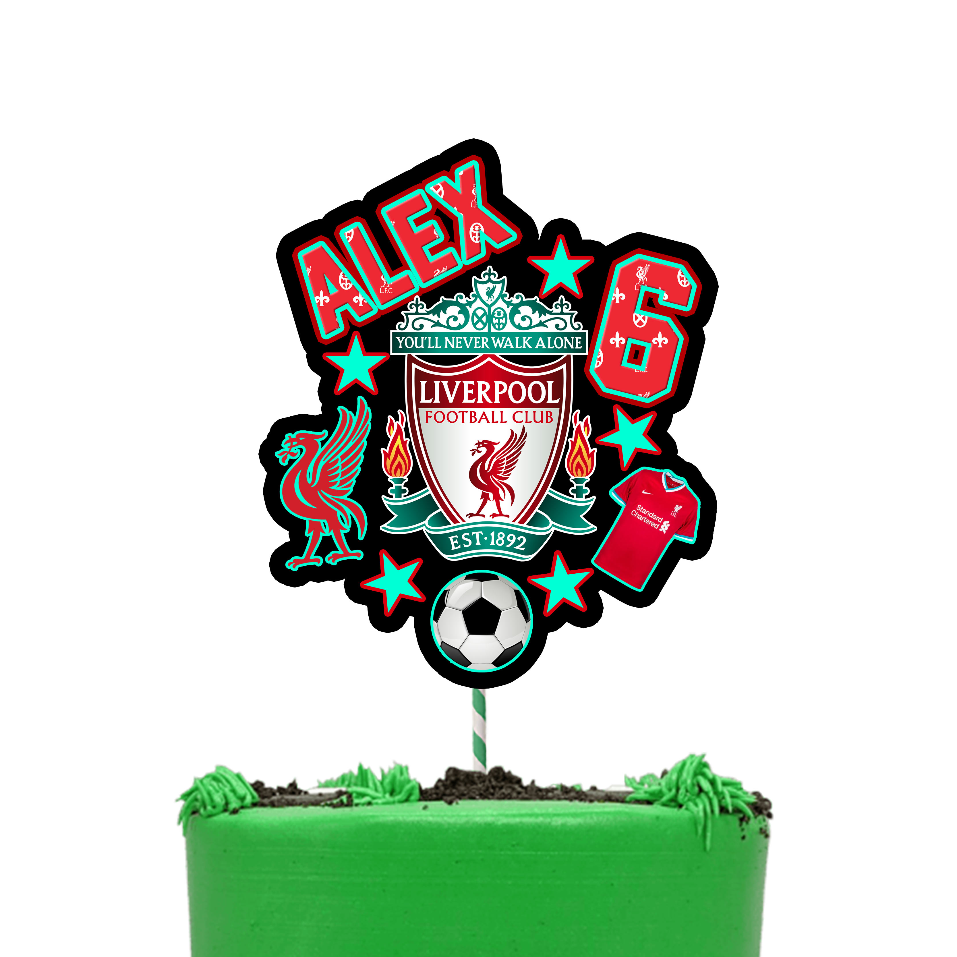 LIVERPOOL CAKE TOPPER - Payhip
