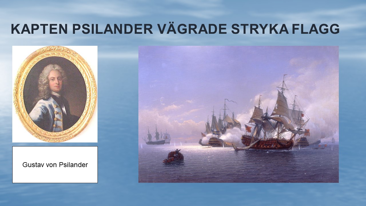 Kapten Psilander vägrade stryka Flagg (Swedish) - Payhip