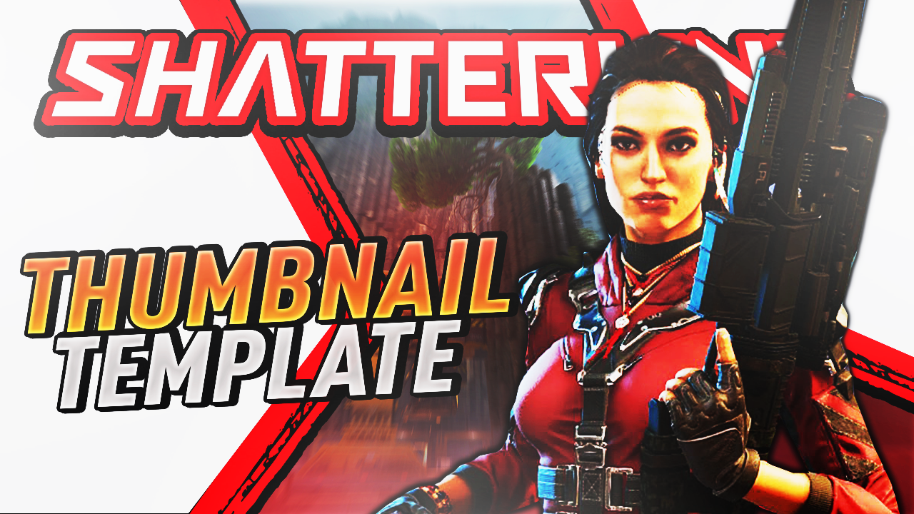 Shatterline Thumbnail Template - Payhip