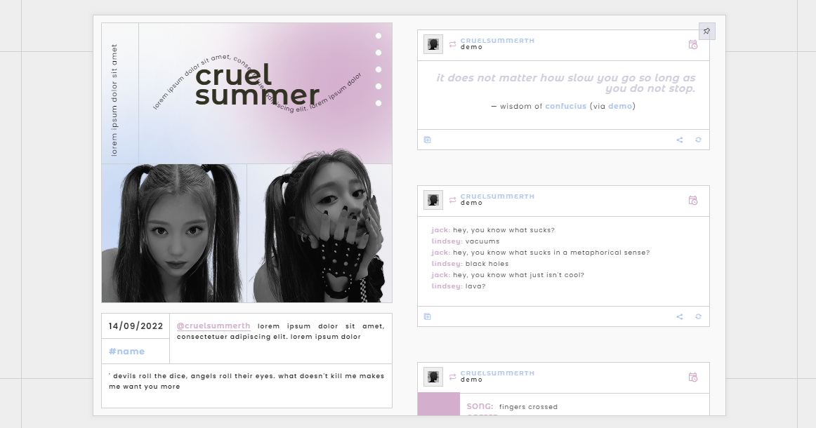cruel summer : theme 046. - Payhip