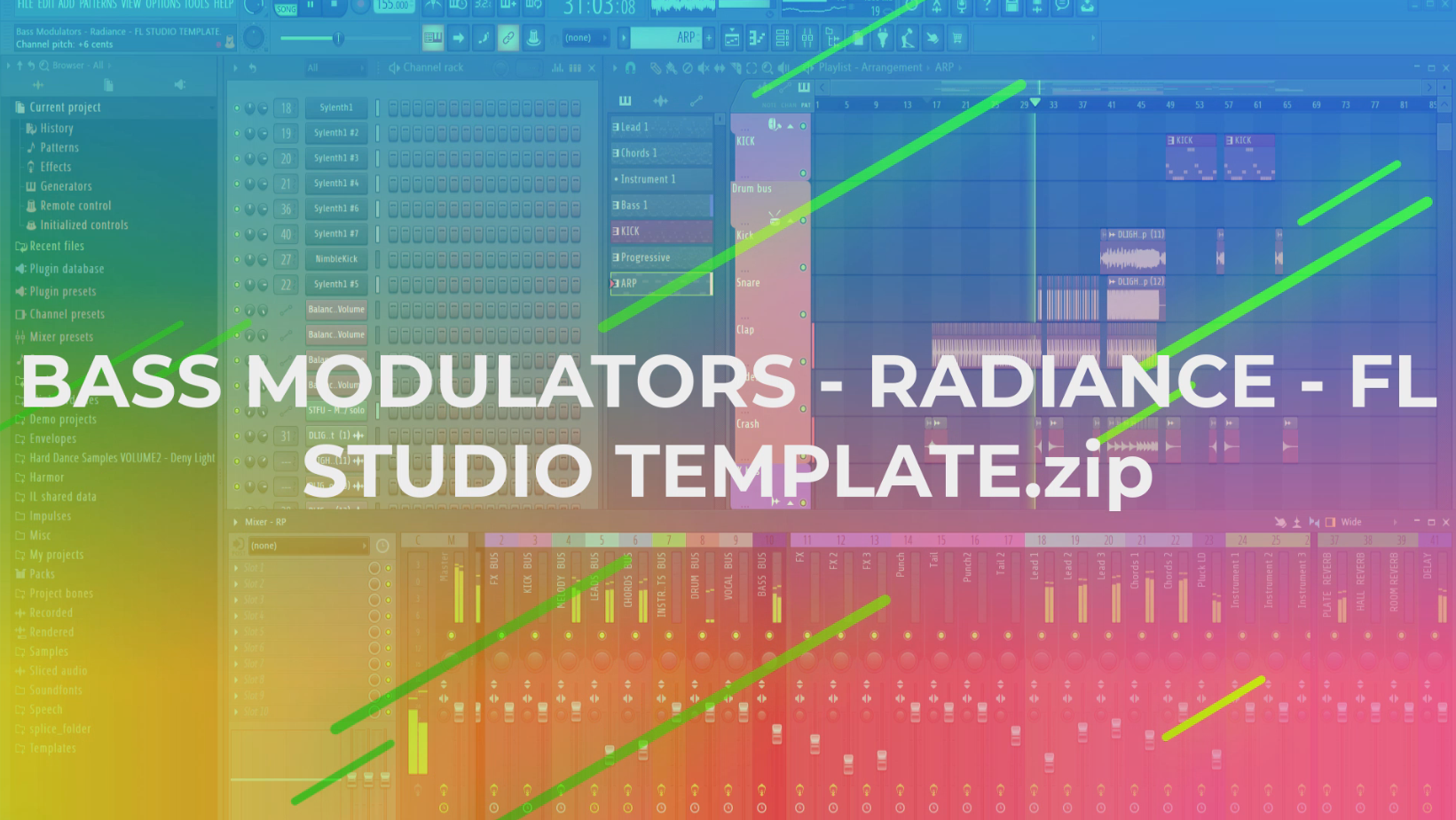 Bass Modulators - Radiance - FL STUDIO TEMPLATE - Payhip