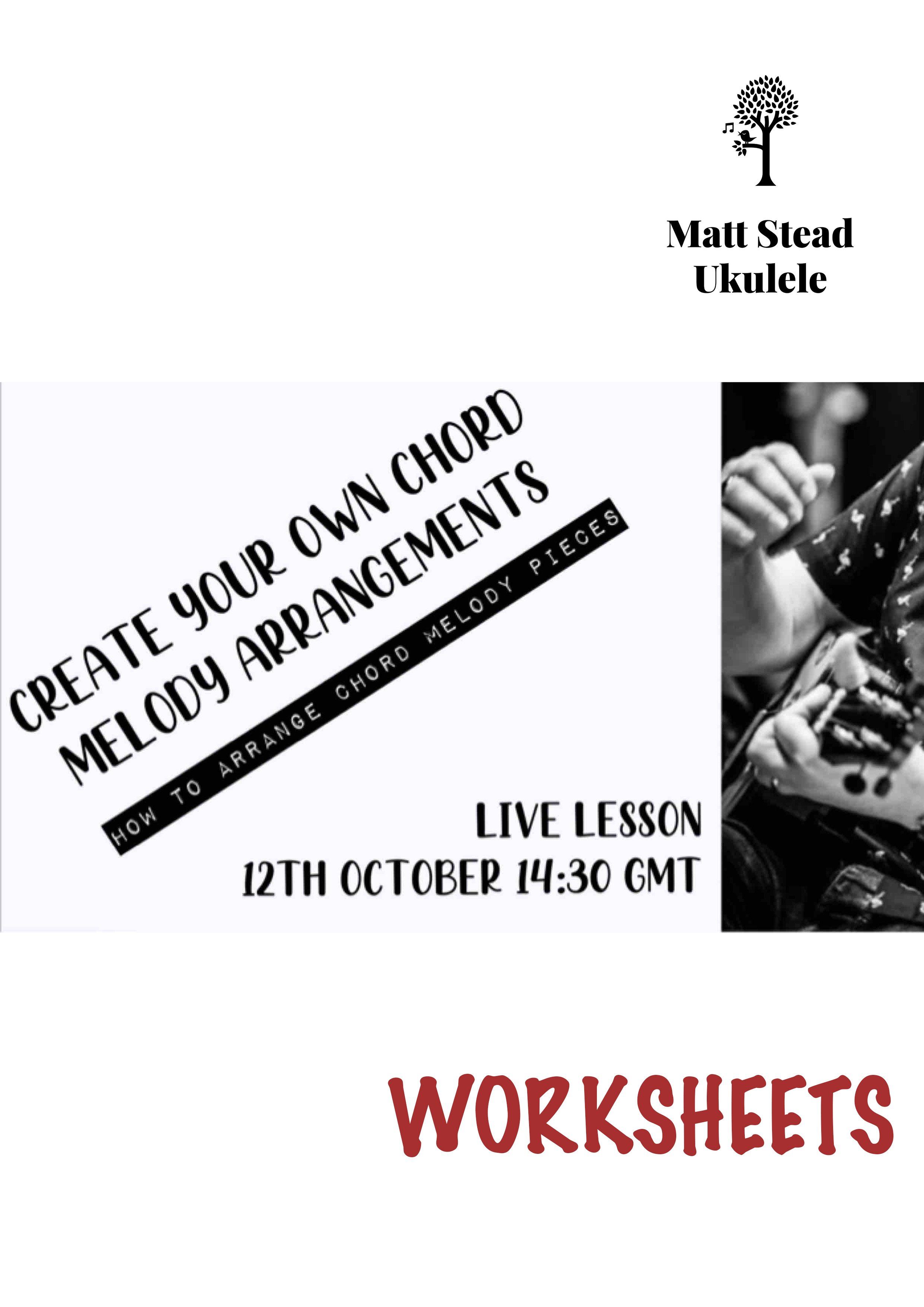 How to create a chord melody arrangement - standard - for Live lesson ...