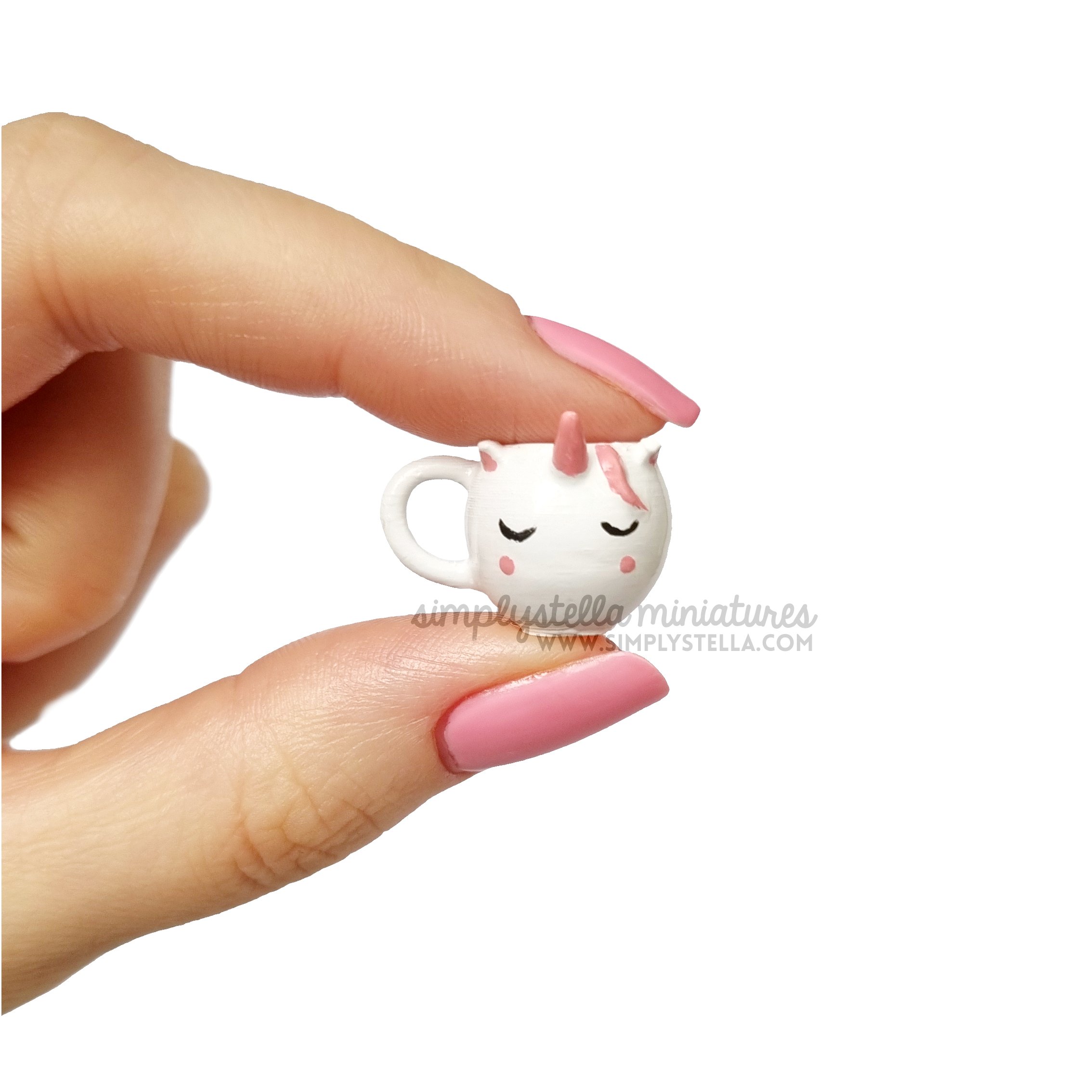 Miniature UNICORN MUG for BARBIE DOLLS and DOLLHOUSES | STL Model for ...