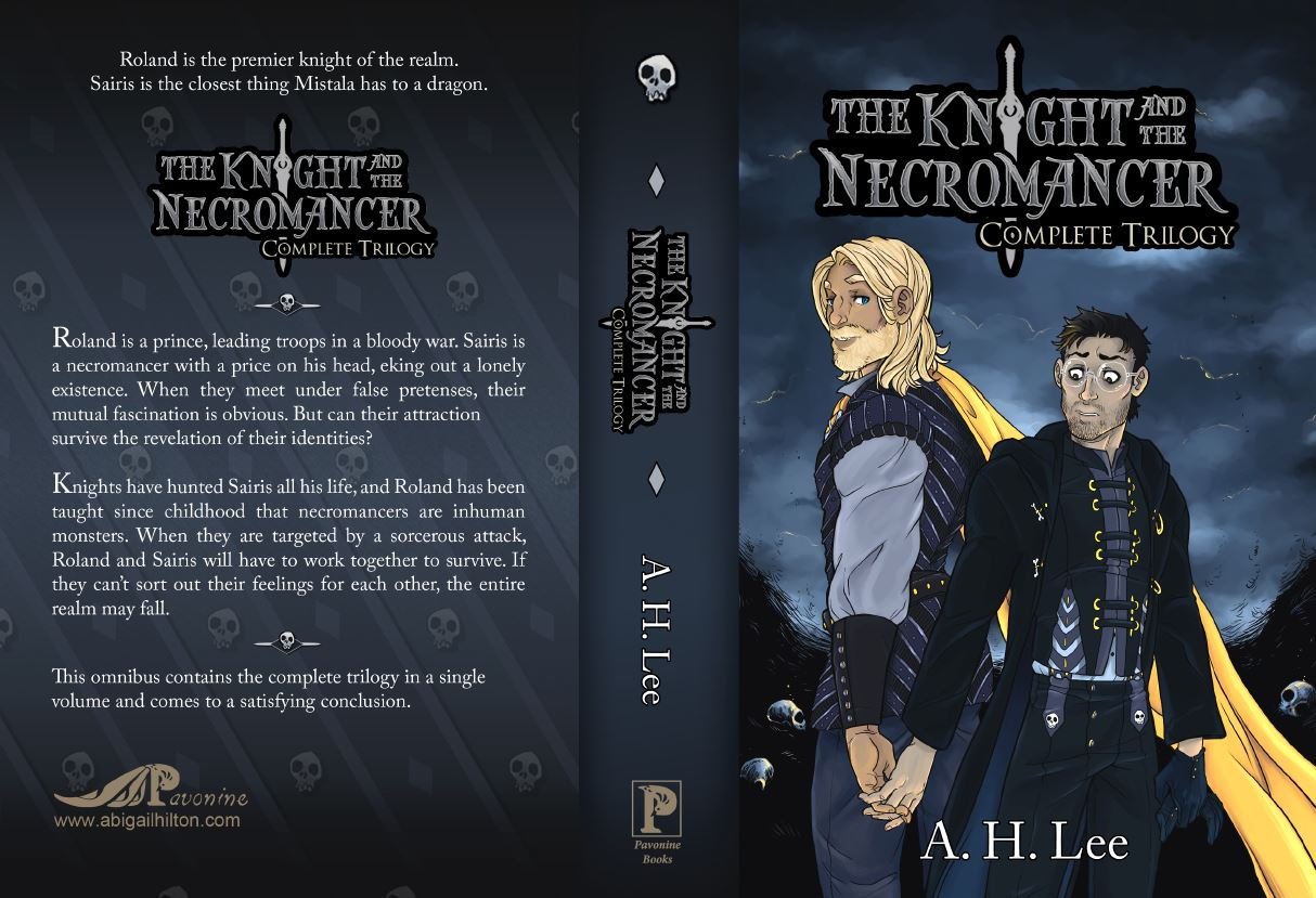 The Knight and the Necromancer - Complete Trilogy, Signed Paperback