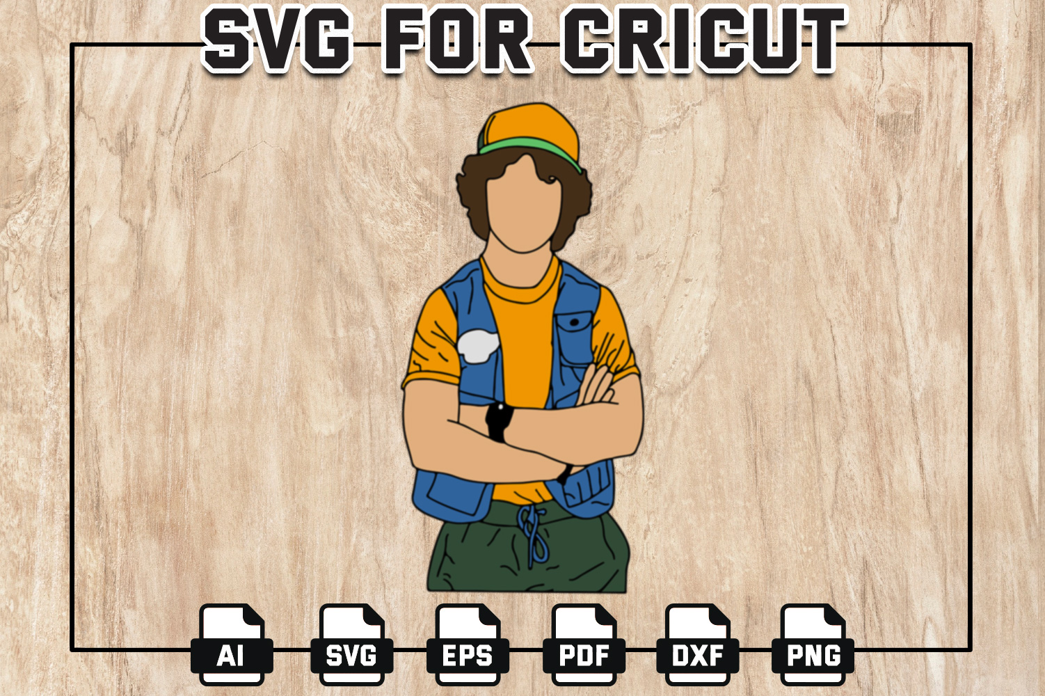 Dustin Season 4 Svg File, Stranger Things SVG, Movie Svg, Stranger ...