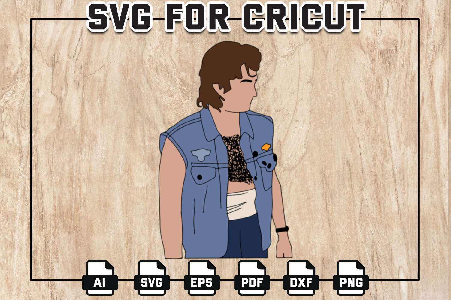 Steve Harrington Stranger Things Svg, Stranger Things Inspired Svg ...