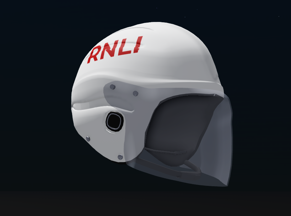 SCRIPTED - UK RNLI Helmet