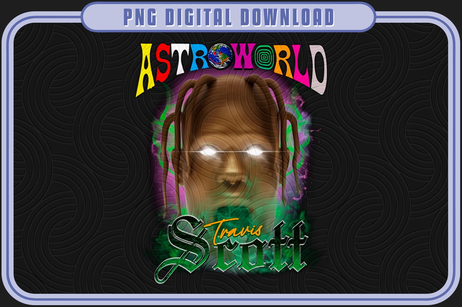Travis Scott Png, Astroworld Png Design, Travis Scott Vector Pack ...