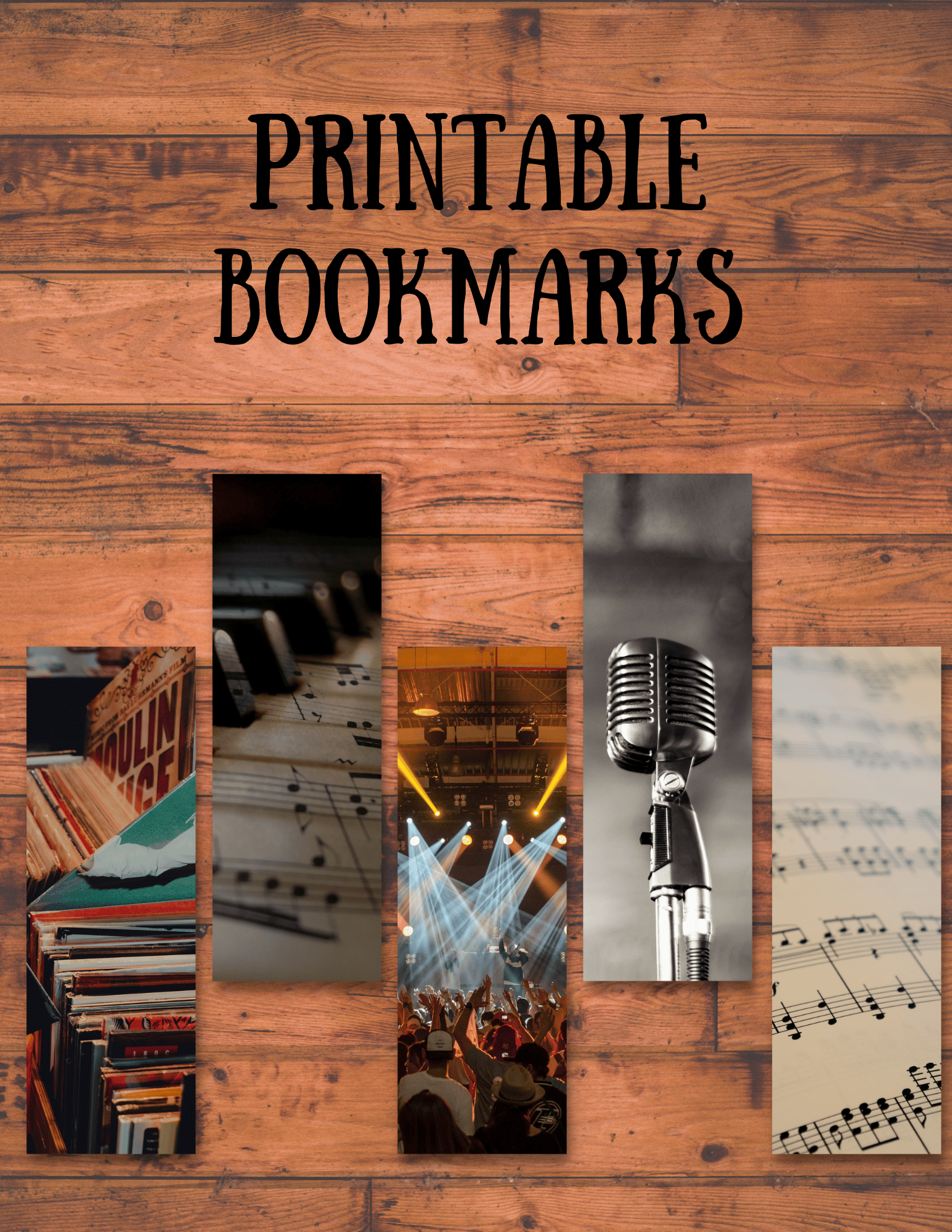 Music Bookmark Set 2 - Payhip