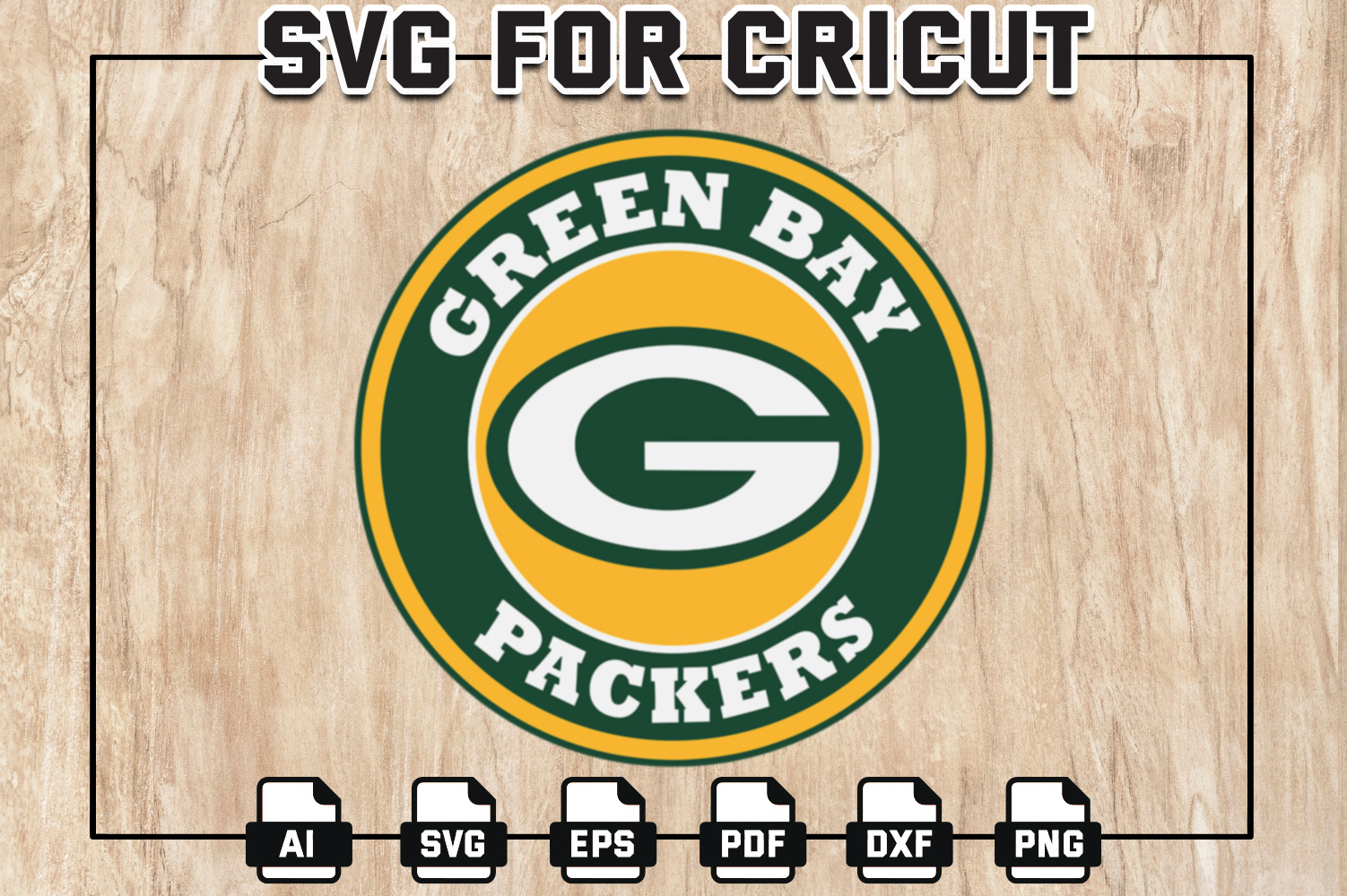 Green-Bay-Packers Football SVG Logo Cut File, Packers NFL Logo Svg, NFL ...