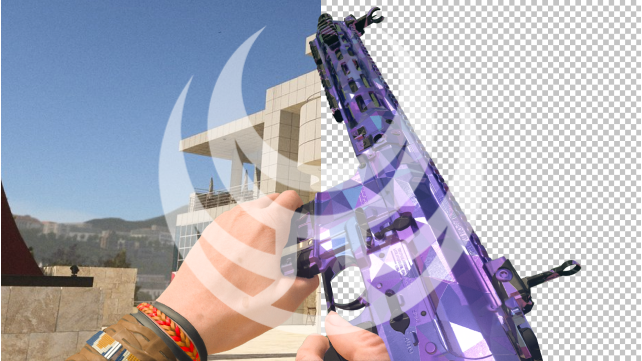 M4 Polyatomic Camo Screenshot Pack