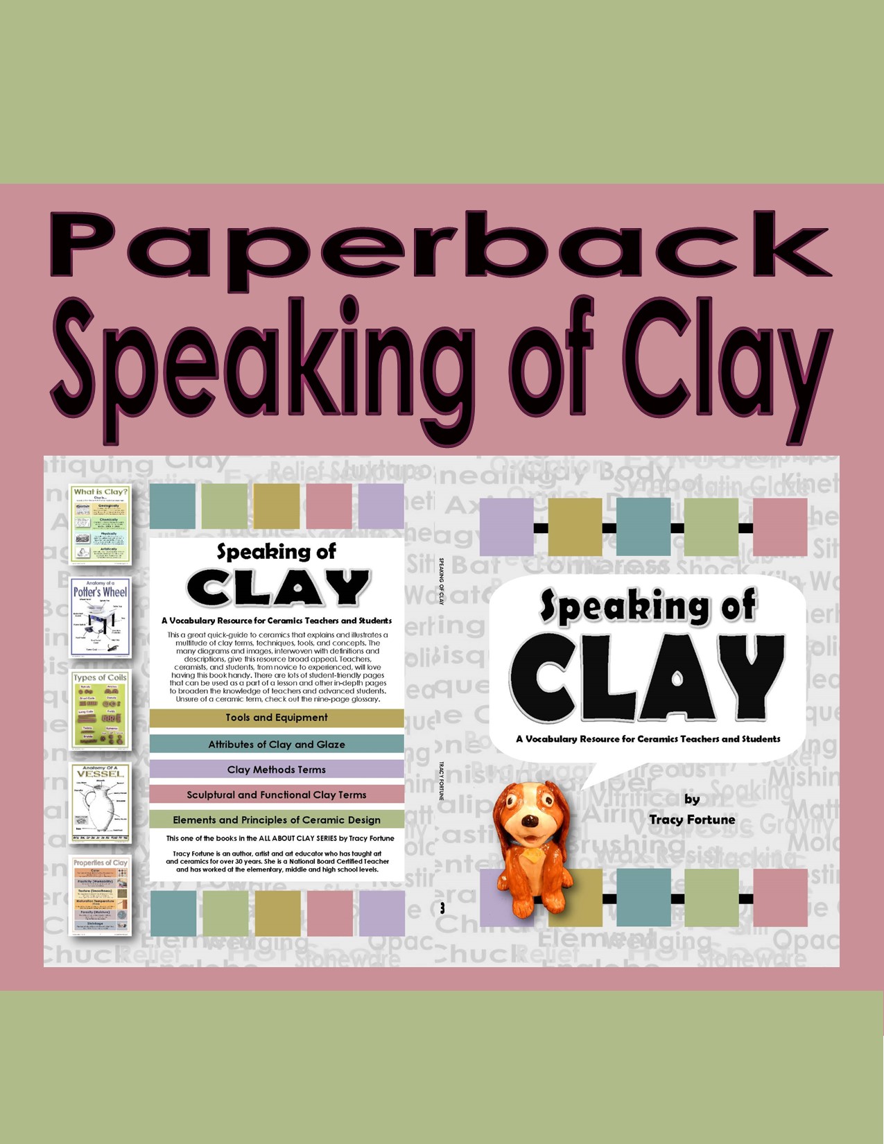 SPEAKING OF CLAY PAPERBACK BOOK (shipped to you) - Payhip