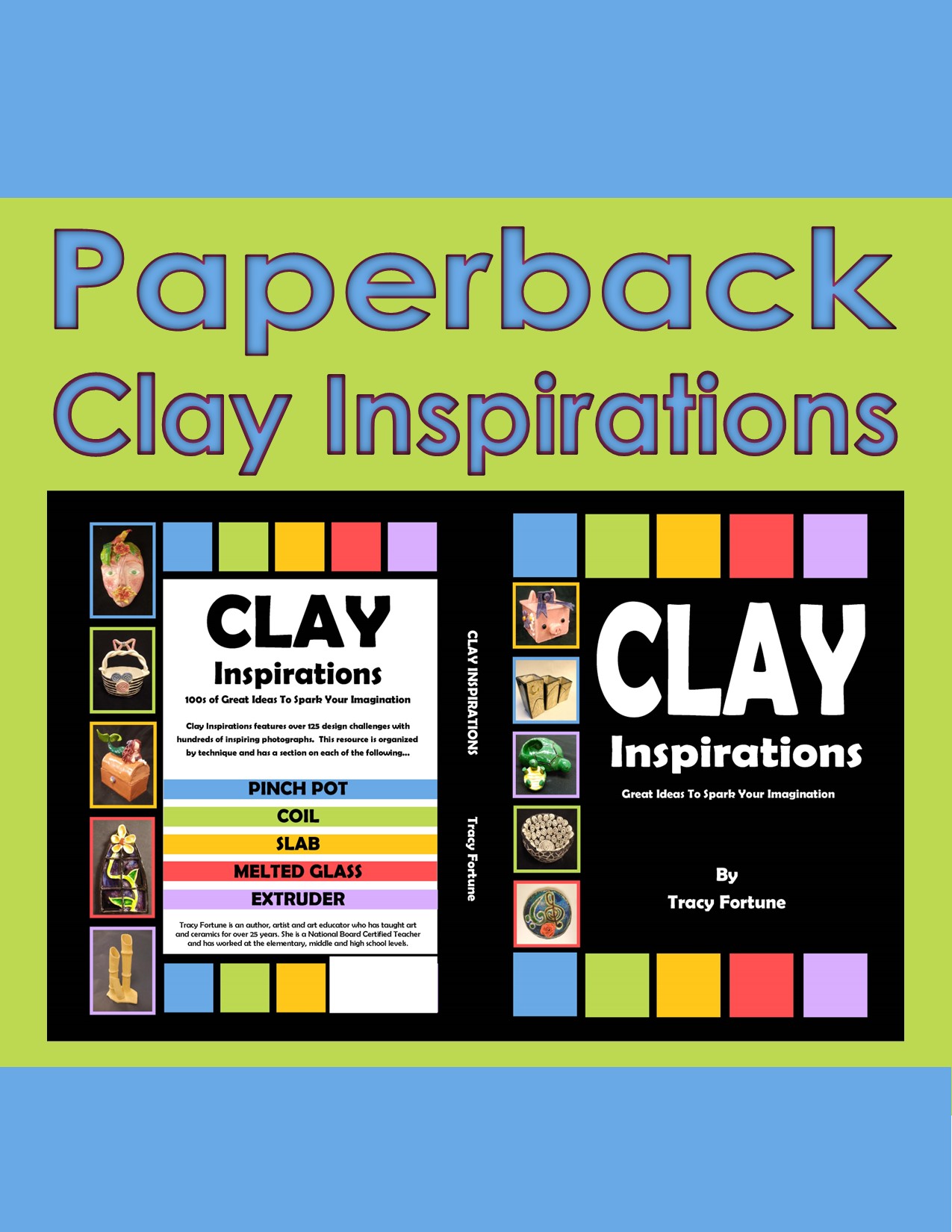Clay Inspirations PAPERBACK BOOK (shipped to you) - Payhip