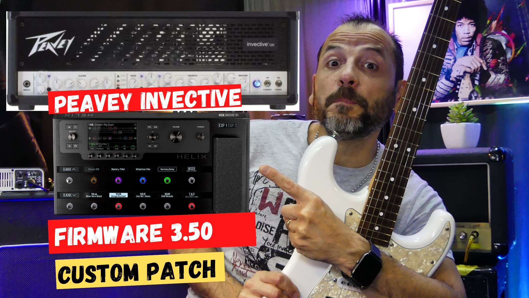 FIRMWARE 3.50 PEAVEY Invective 120 Head Line6Helix/Rack/LT Patch - Payhip