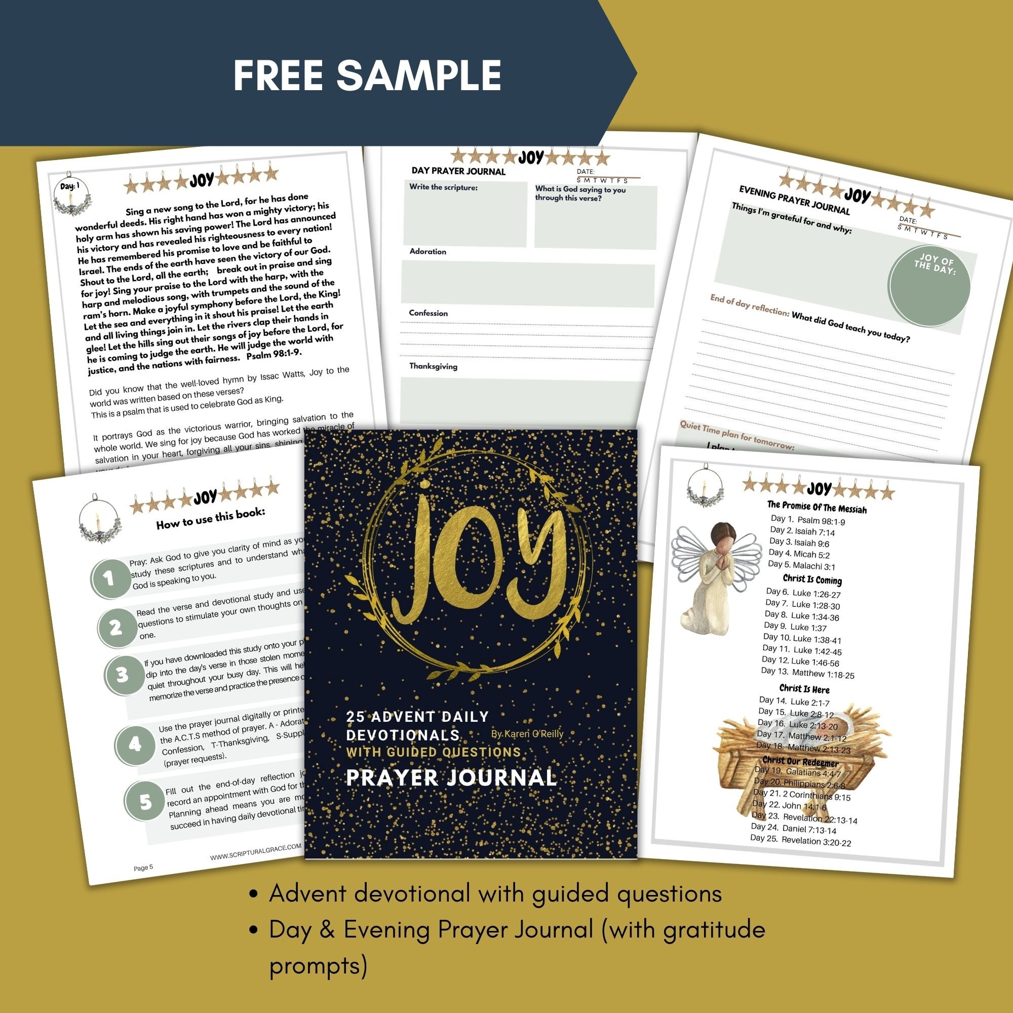 FREE Sample Joy 25 Daily Devotional Advent Bible Study - Payhip