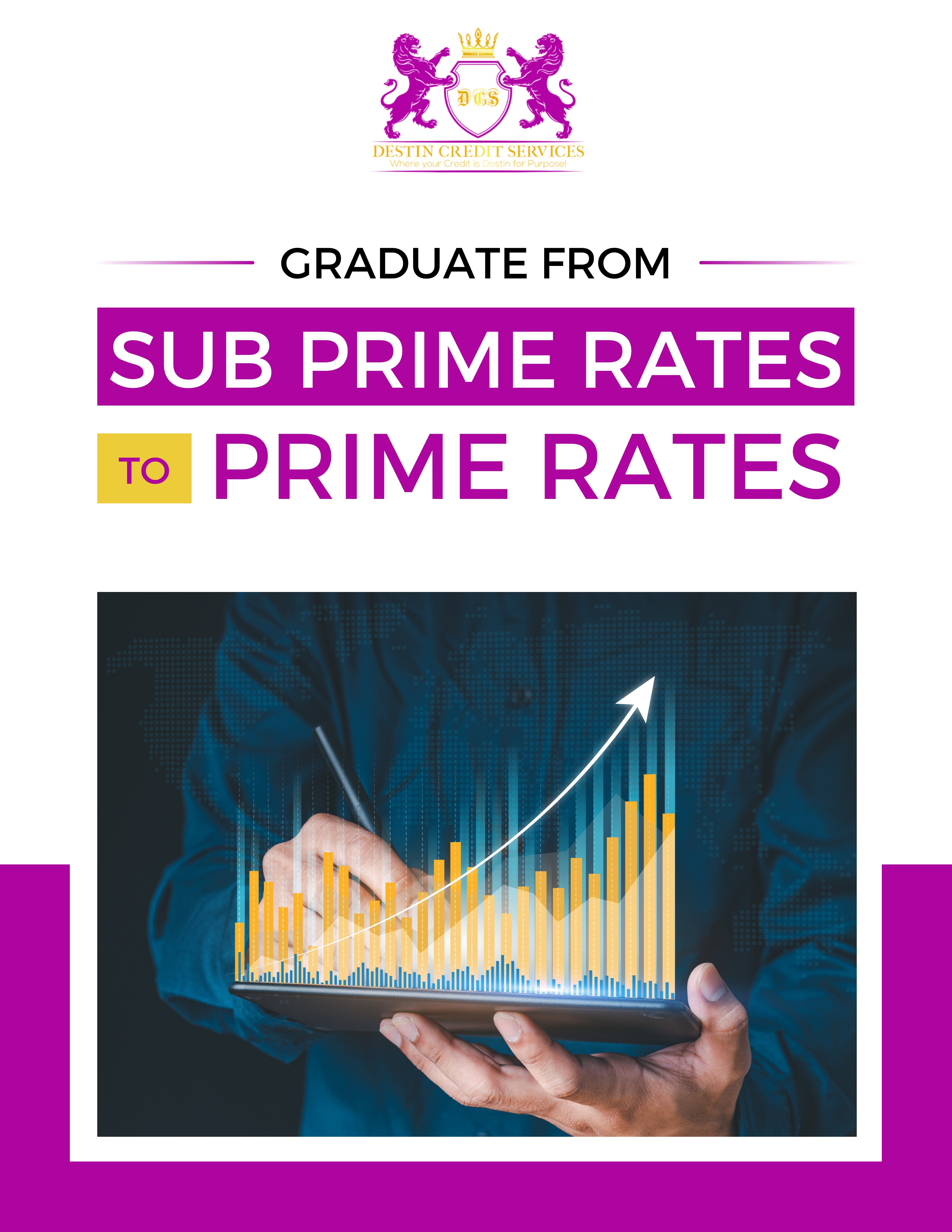 Graduate from Sub Prime Rates to Prime Rates - Payhip