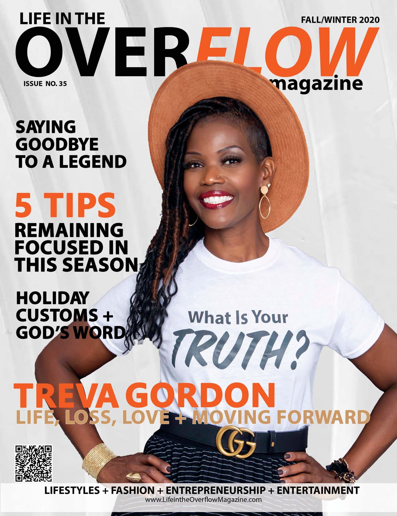Life in the Overflow Magazine featuring Treva Gordon - Payhip