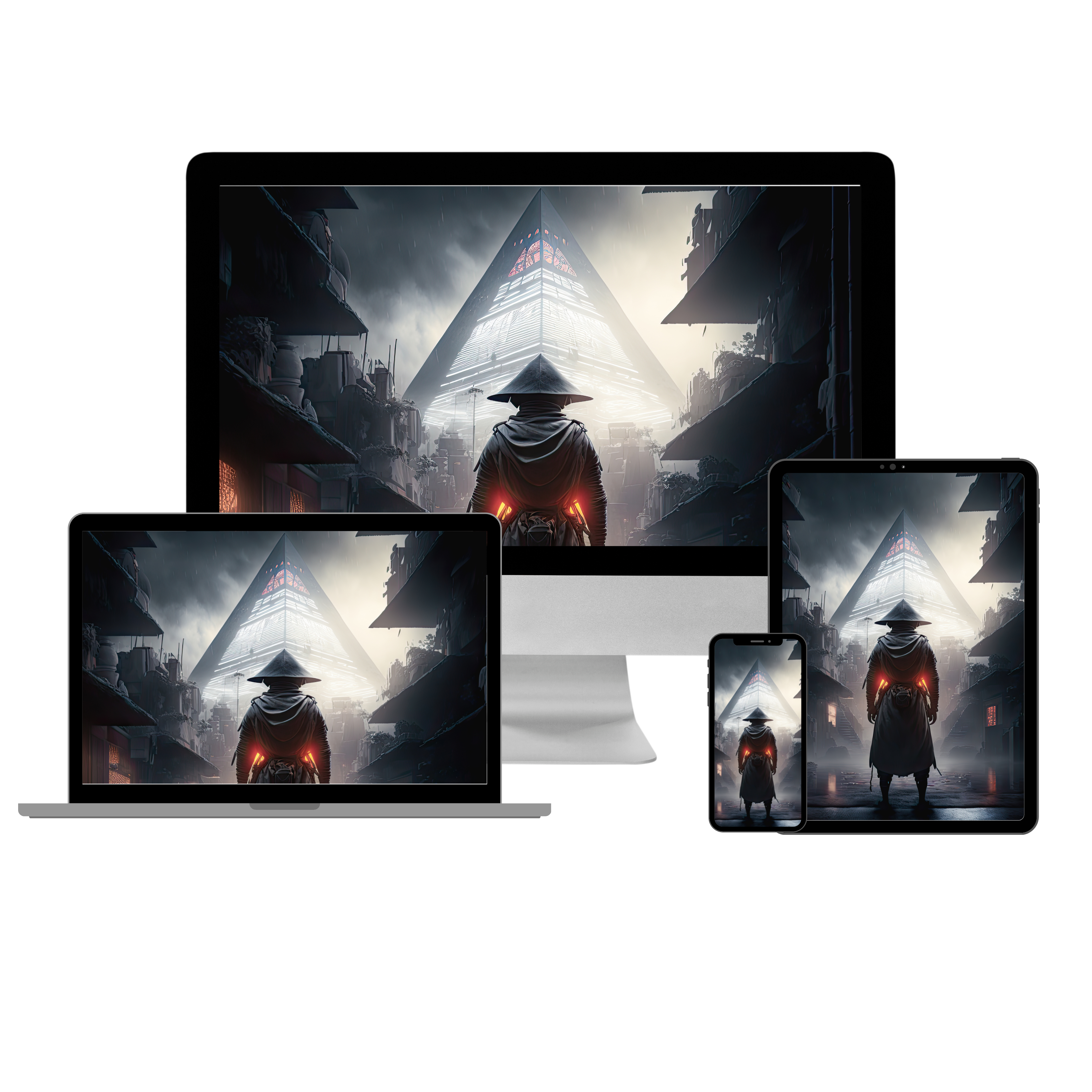 Ghost of Japan Phone/Desktop/Tablet Wallpaper - Payhip