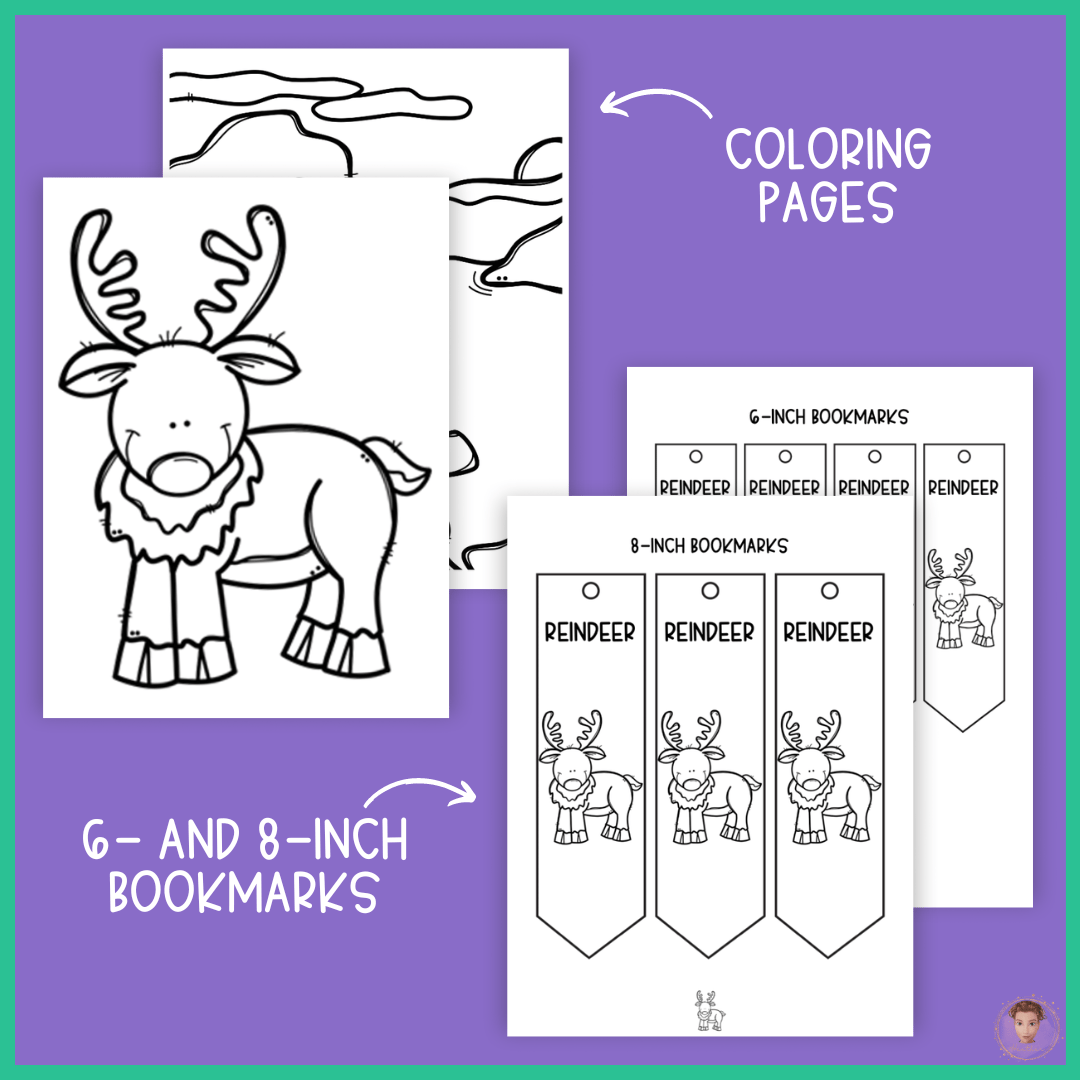 Reindeer Unit Study (Arctic Animals Lesson Plan, Videos, Activities)