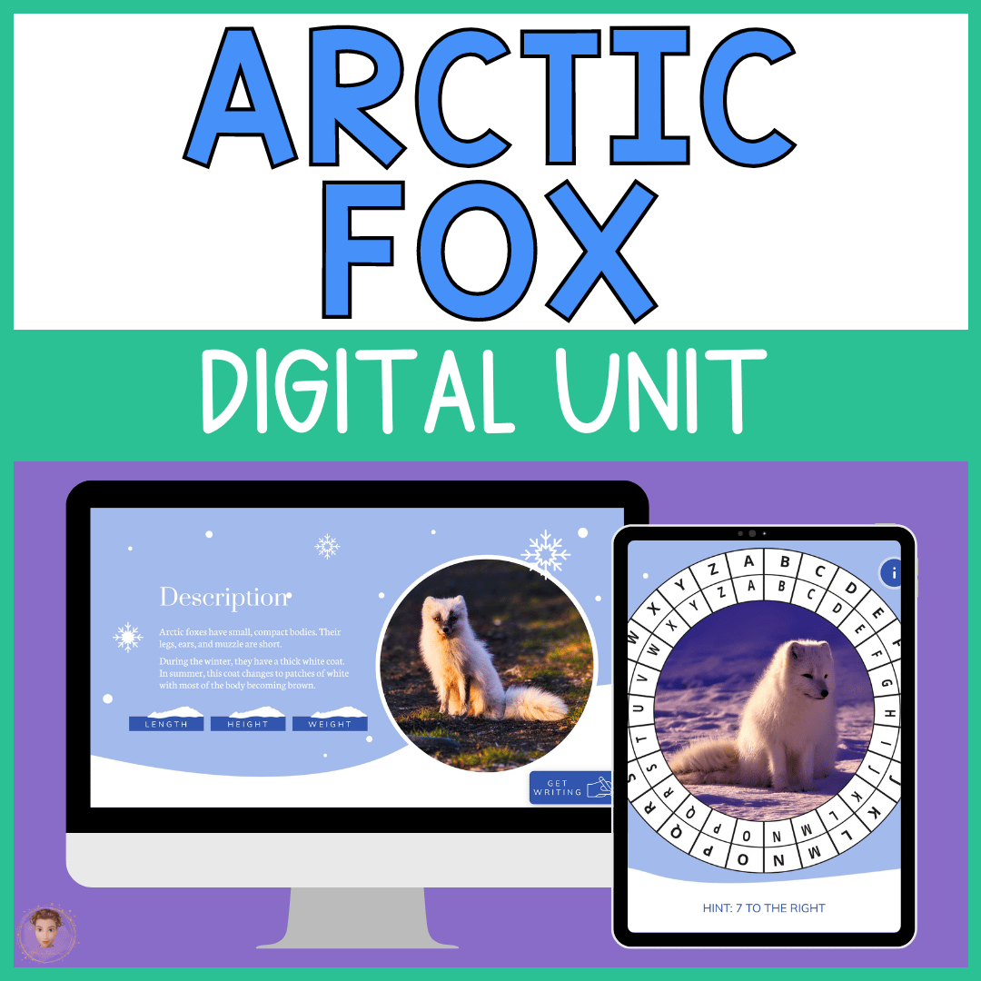 Arctic Fox DIGITAL Unit Study (Arctic Animals)