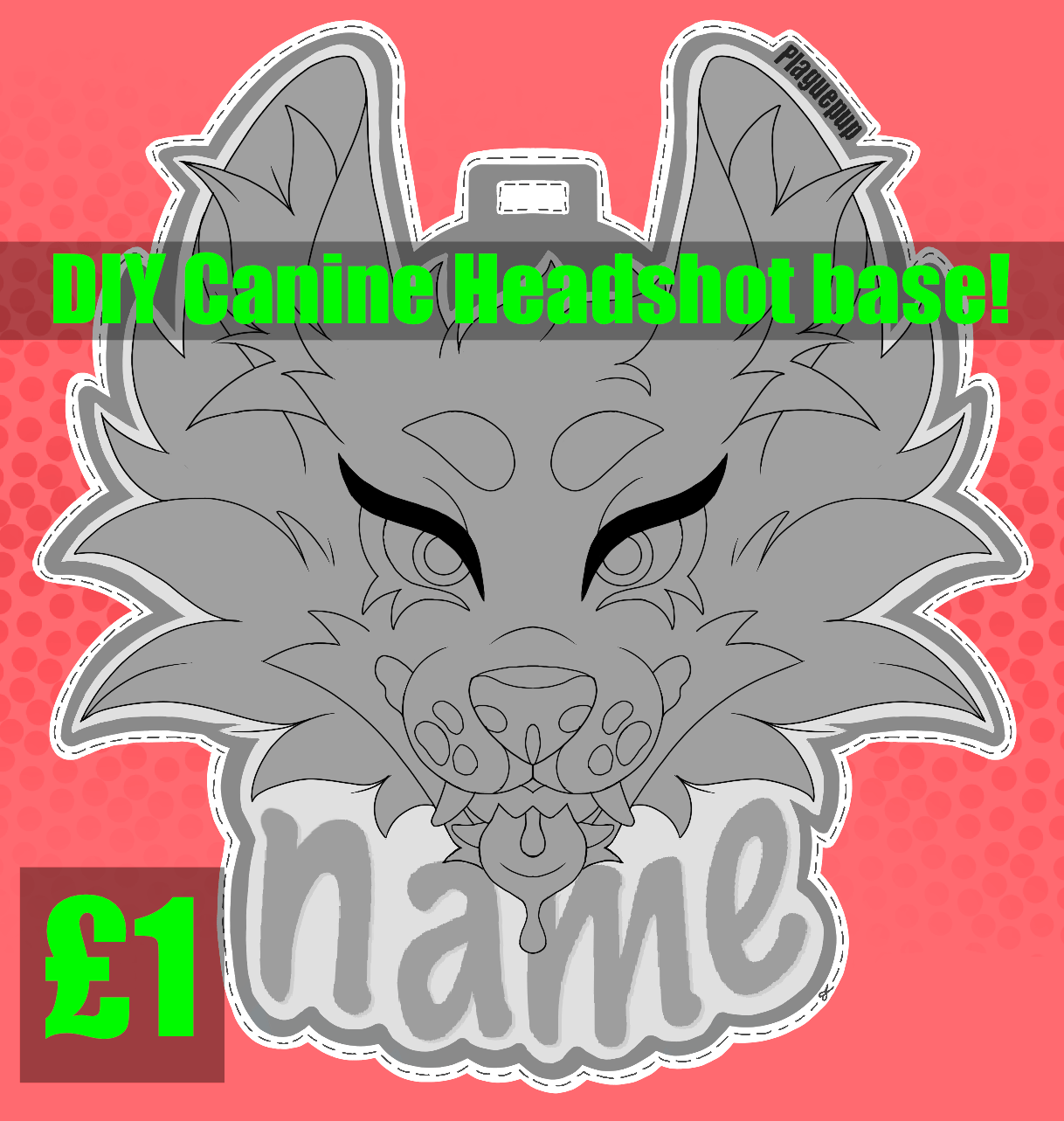 DIY Canine Badge Base! - Payhip