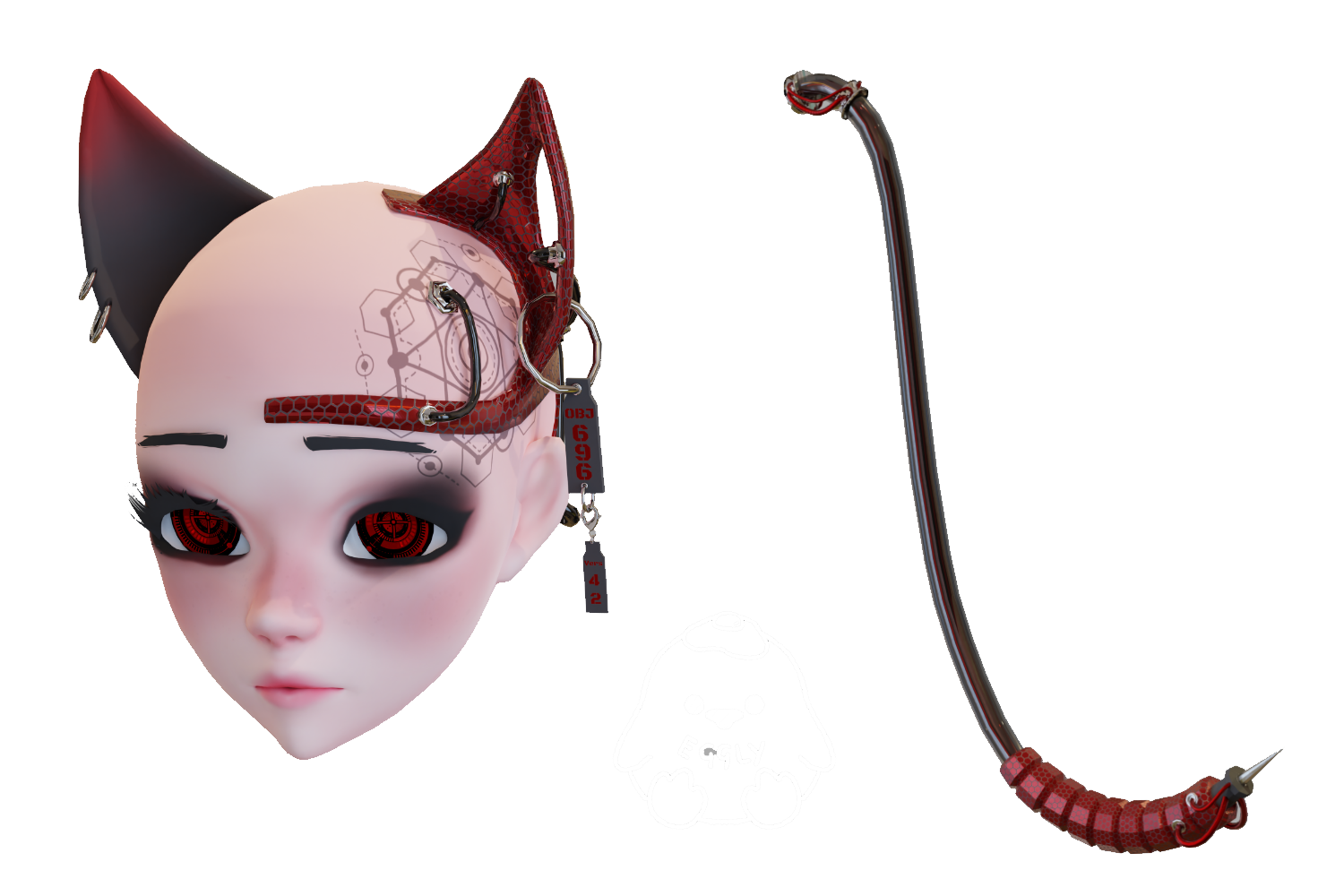 Karano´s Ears and Tail *Commercial License* - Payhip