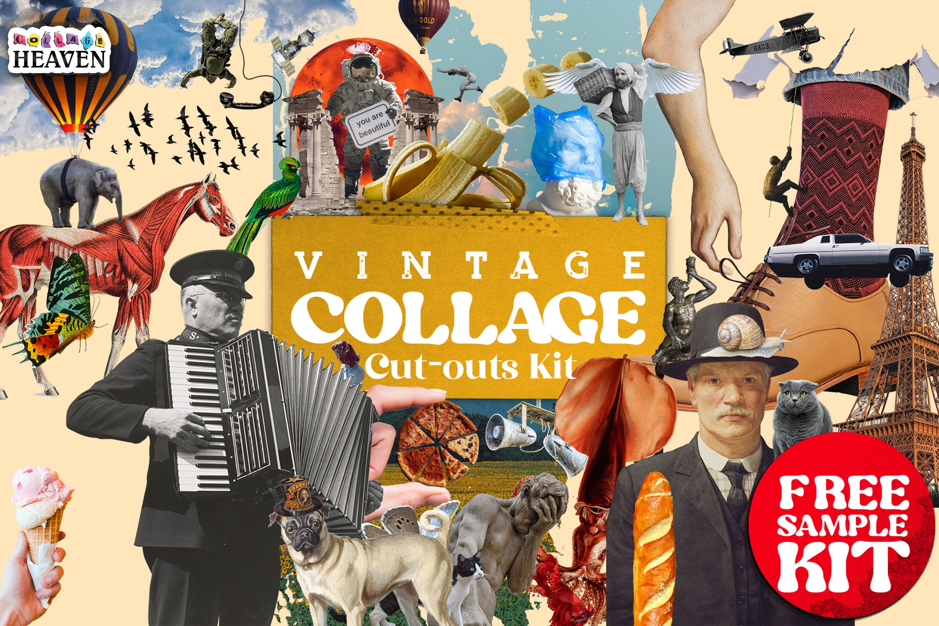 FREE Collage Kit Sample Pack