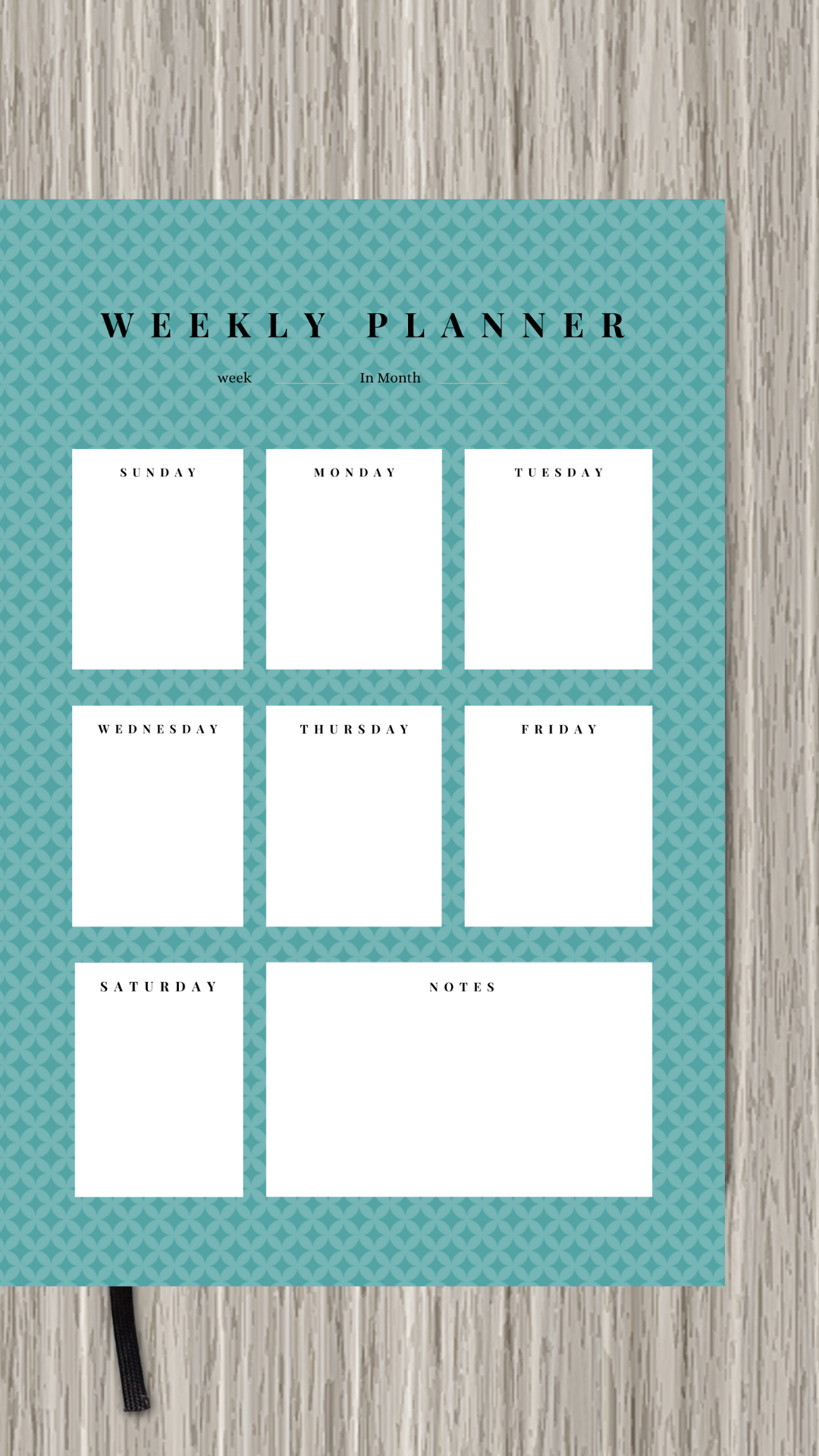 Weekly Planner Interior - Payhip