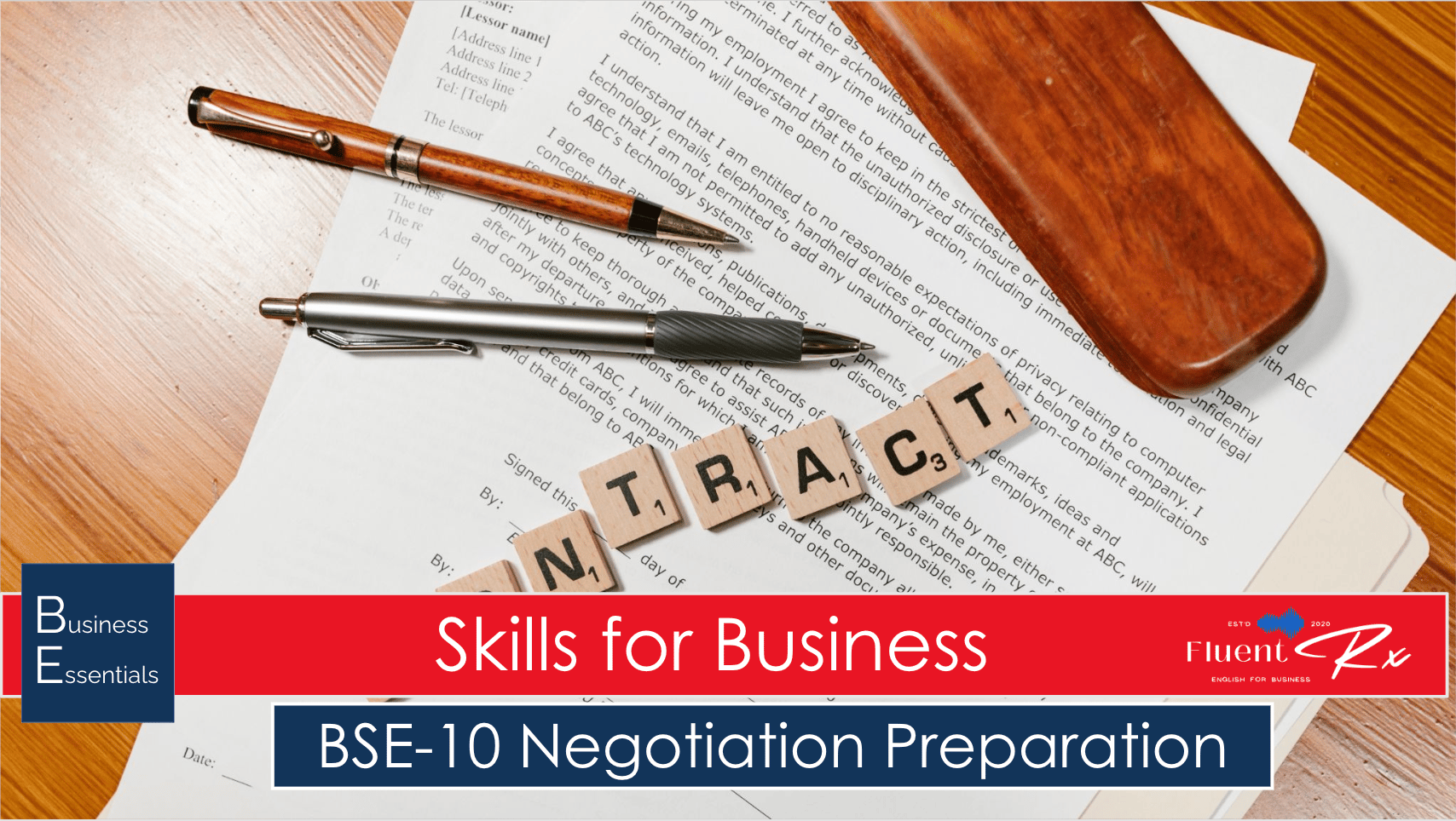 BSE-10 Negotiation Preparation | Business Skills for ESL - Payhip