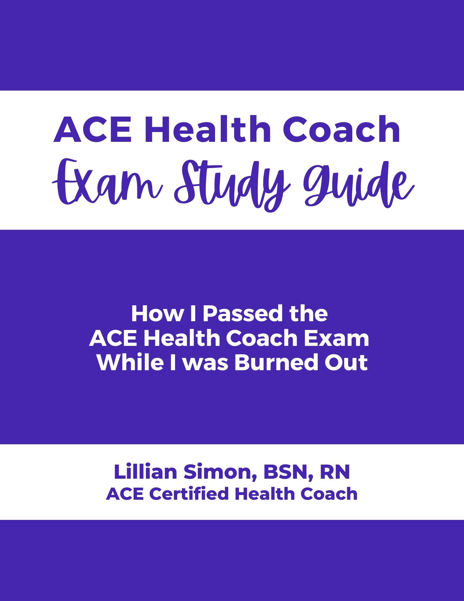 ACE Health Coach Exam Study Guide - Payhip