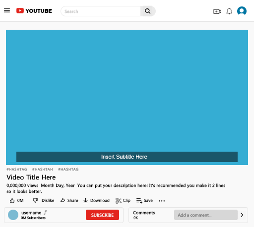 🎧 ★ NEW UPLOAD : YOUTUBE TEMPLATE - Payhip