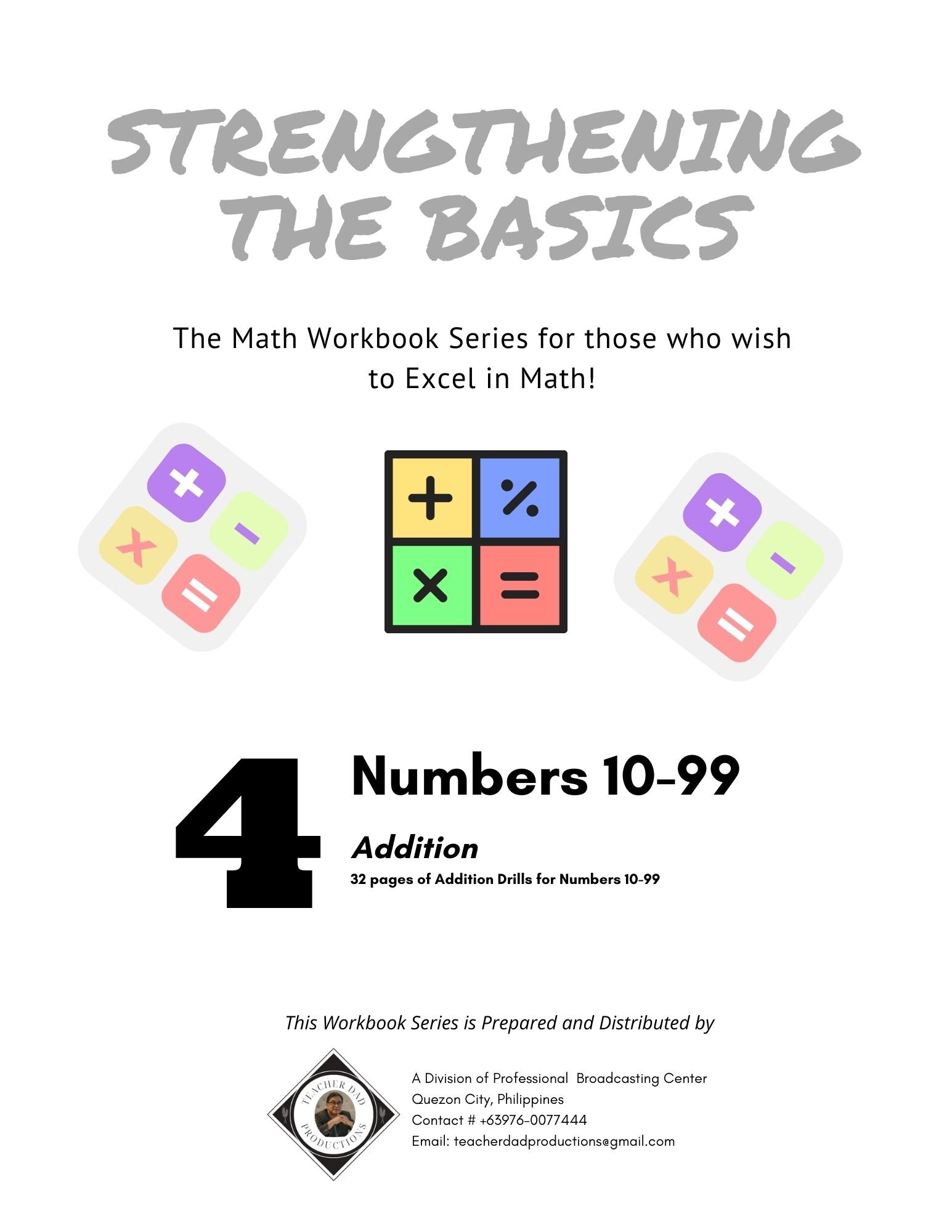 Math Workbooks 4 & 5: Addition and Subtraction Drills for Numbers 10-99 ...