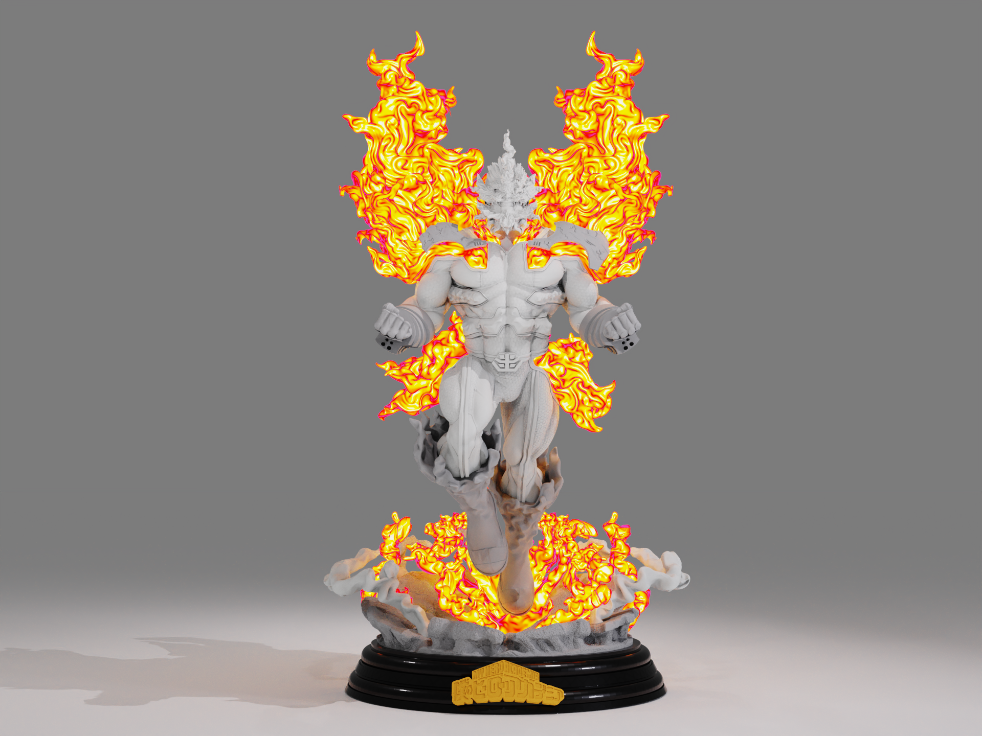 Endeavor - My Hero Academia, STL 3D model design printable file - Payhip