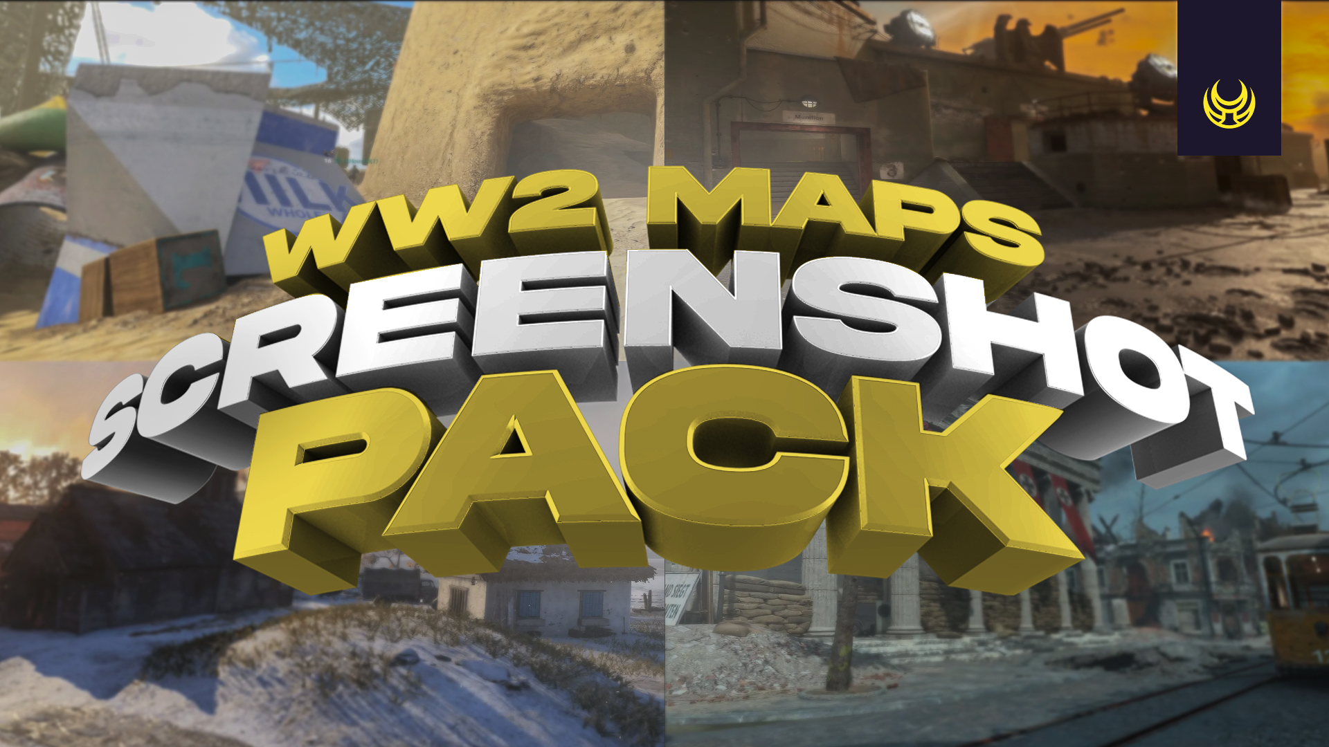 WW2 Maps Screenshot Pack (225 )