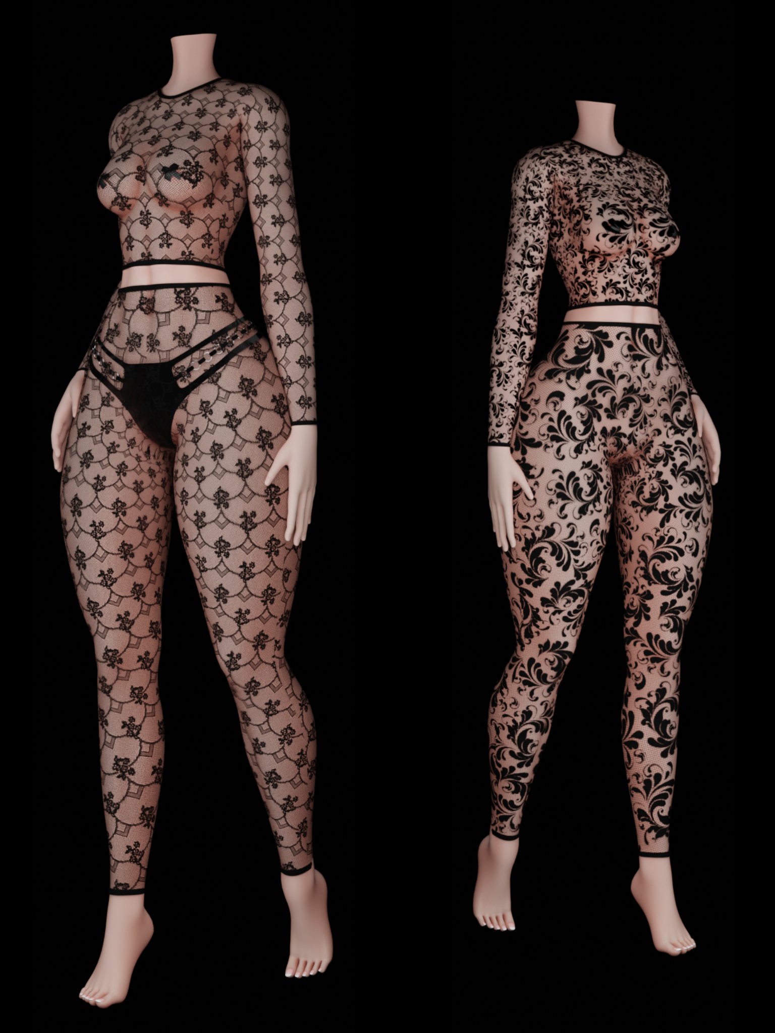 Fishnet Set - NITRO - Payhip