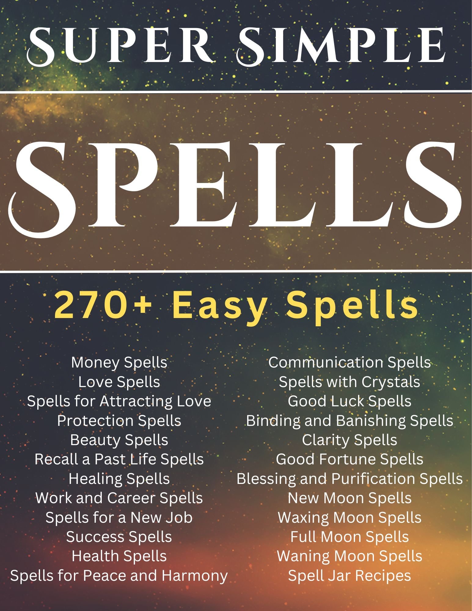 Super Simple Spells - 270 Easy Spells - Payhip