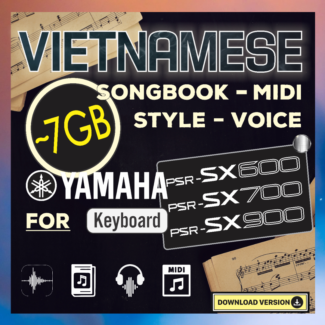PSM V5 Pro Style Music - Vietnamese Expansion Pack Sample for Yamaha ...