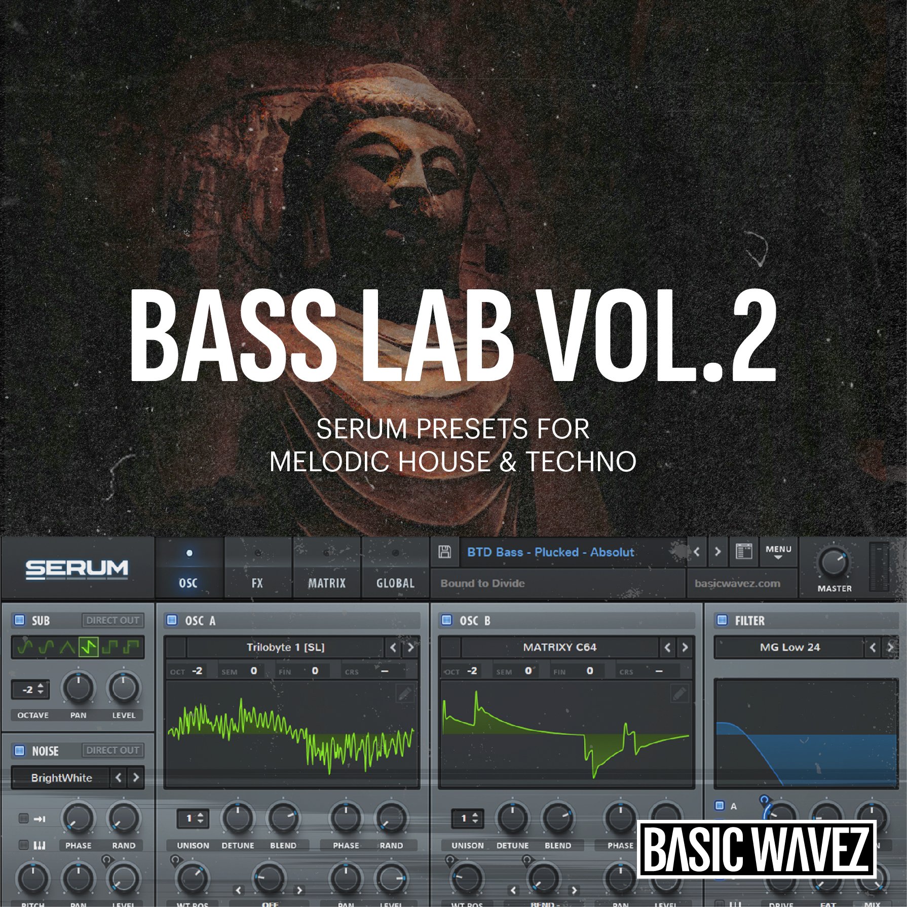 Bass Lab Vol. 2 - Serum Presets For Melodic House And Techno