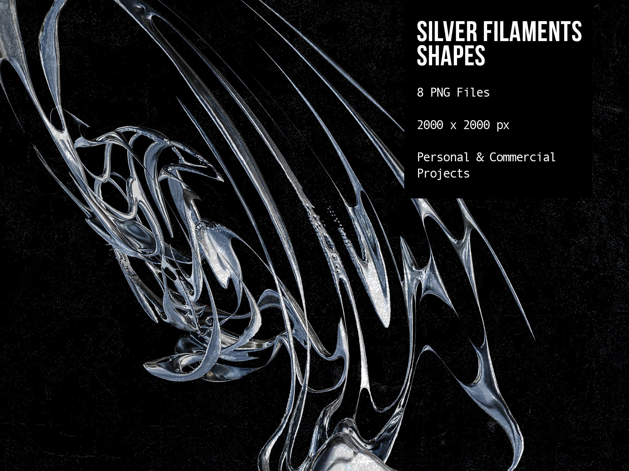 Silver Filaments Renders - Payhip