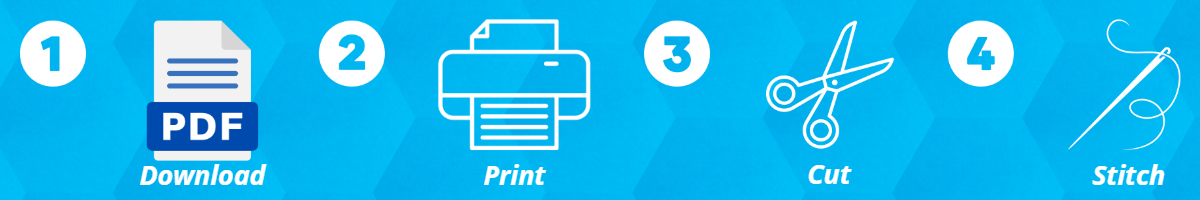 Print and Cut at Home EPP Templates