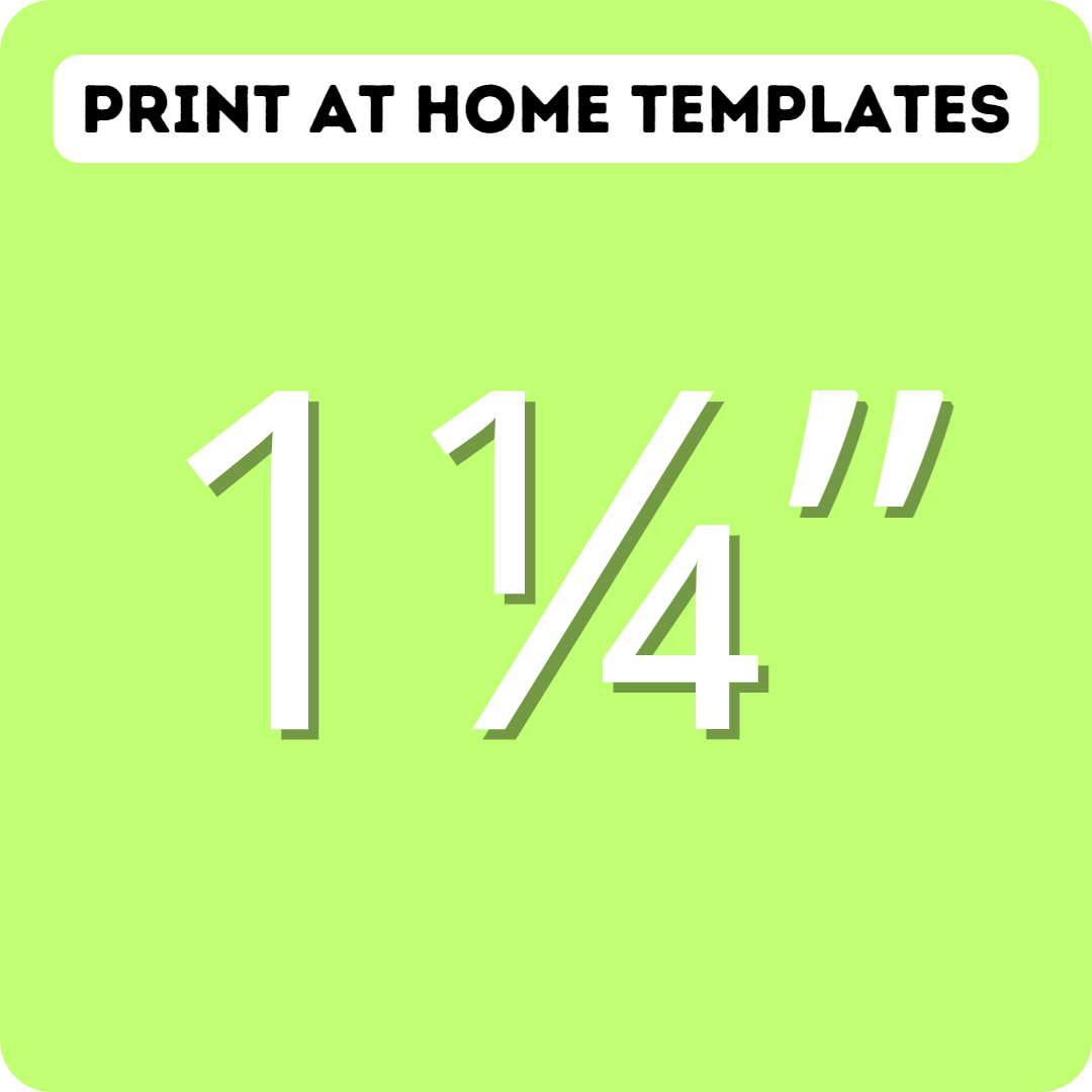 Print and Cut at Home EPP Templates