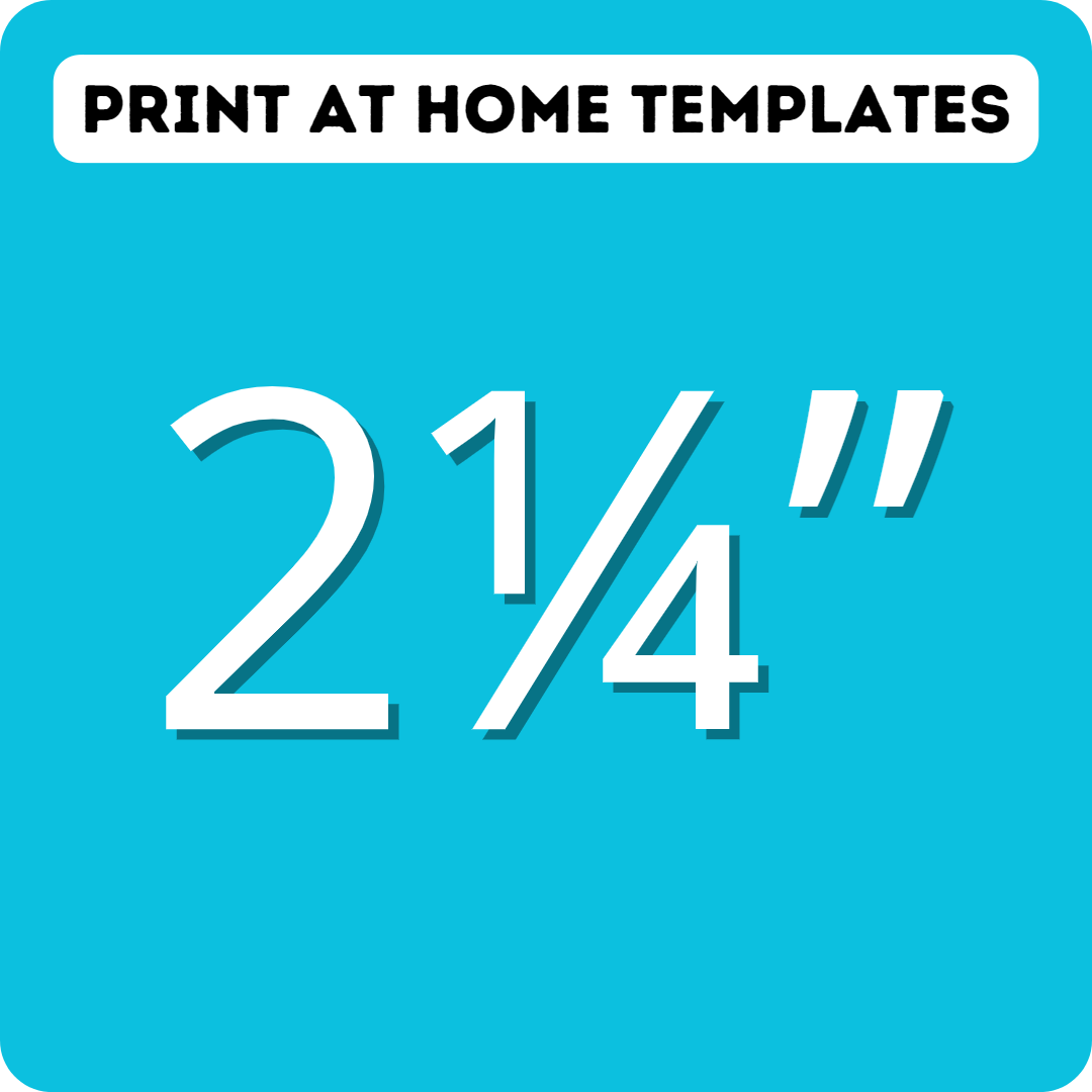 Print and Cut at Home EPP Templates
