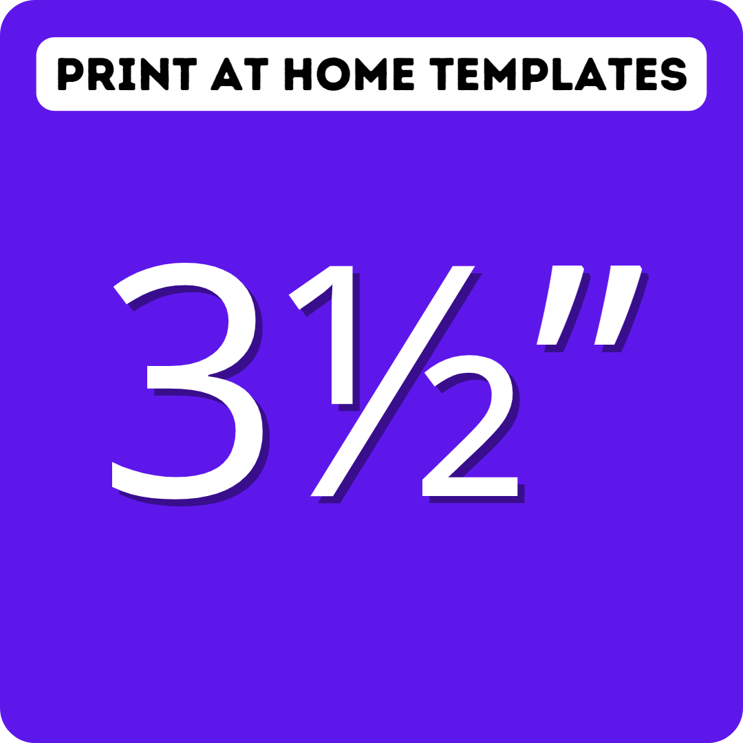 Print and Cut at Home EPP Templates