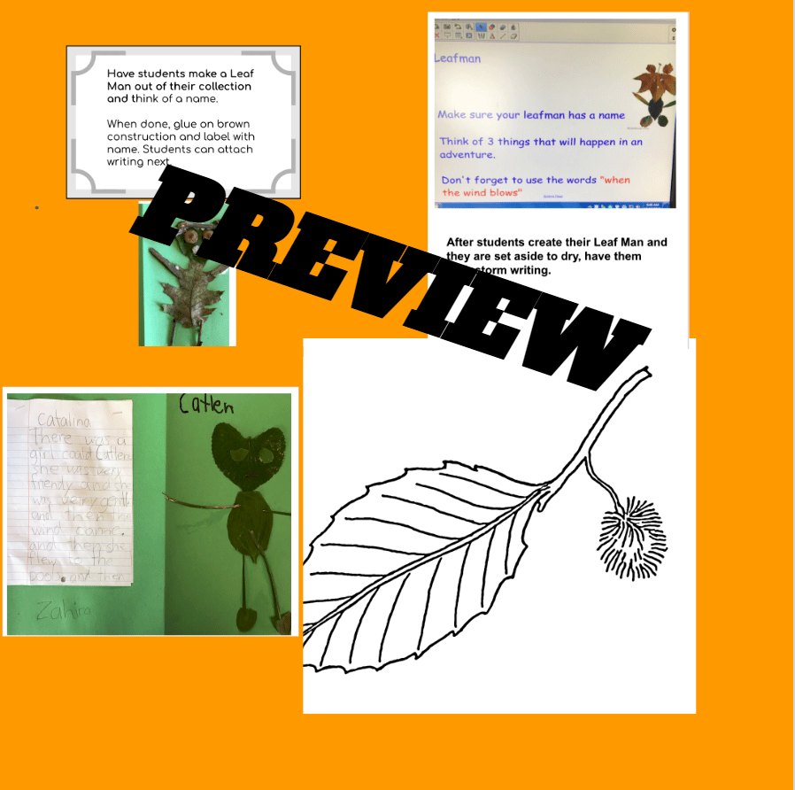 LEAF MAN by Lois Ehlert: READING & ACTIVITY GUIDE - Payhip