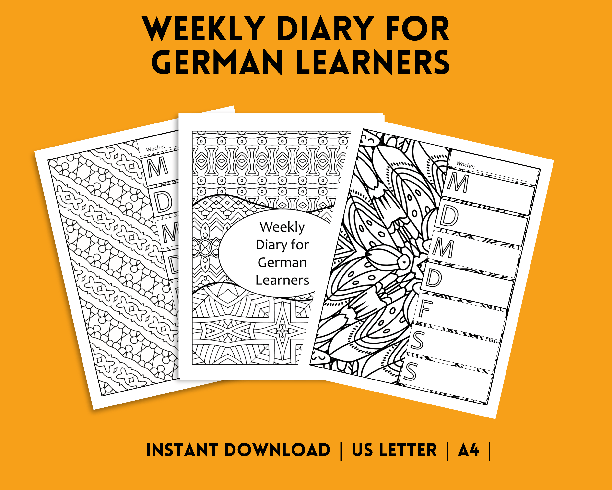 Weekly Diary for German Learners - Payhip