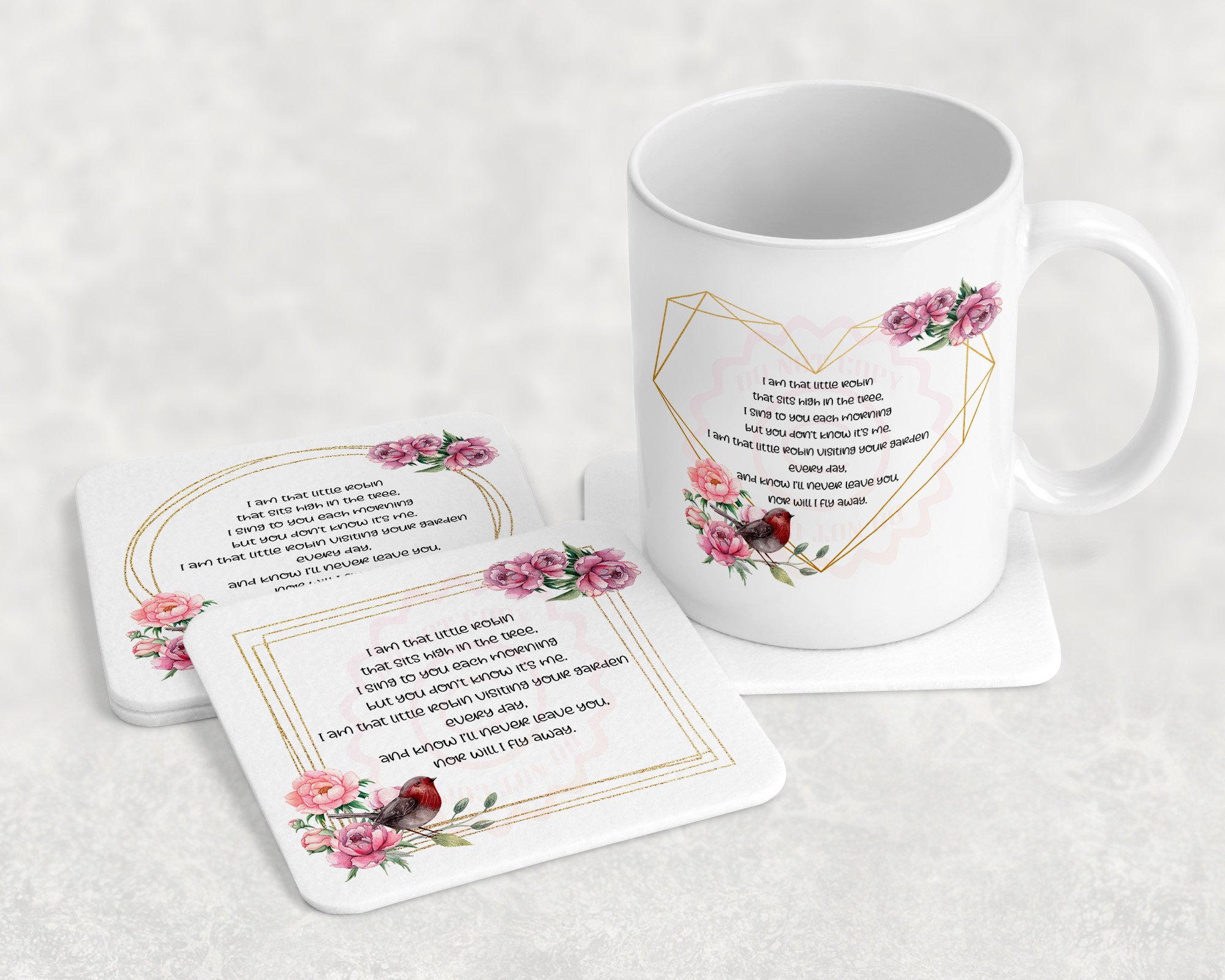 Robin Memorial Poem Set - Payhip